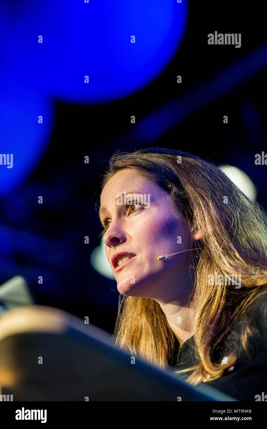 Saturday 26 May 2018 Pictured: Author Laura Bates Re: The 2018 Hay ...