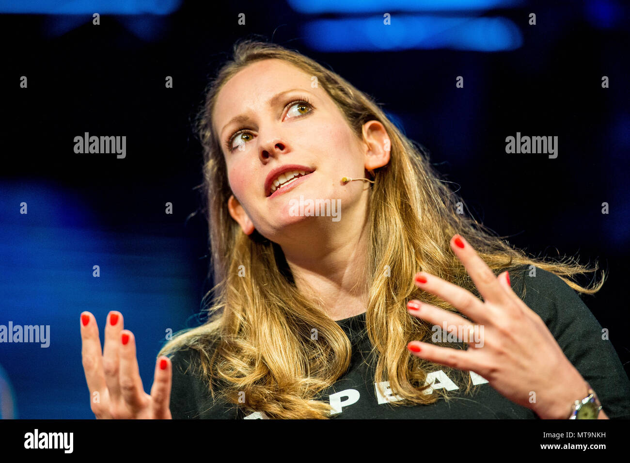 Saturday 26 May 2018 Pictured: Author Laura Bates Re: The 2018 Hay ...