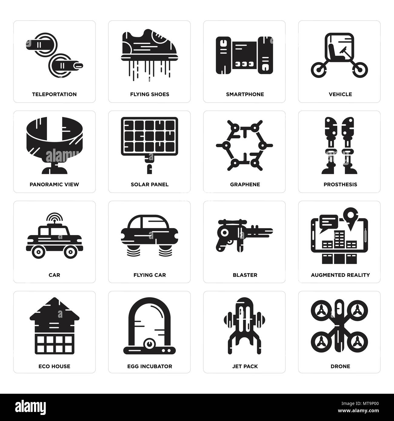 Jet flying house Stock Vector Images - Alamy