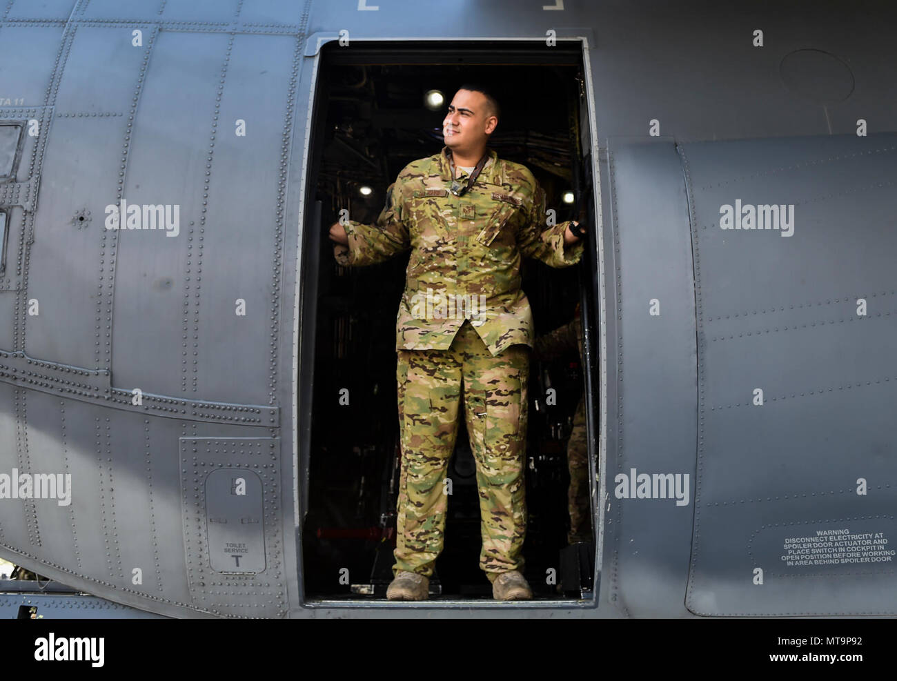 Staff Sgt. Joseph Del Hoyo, a special missions aviator with the 4th ...