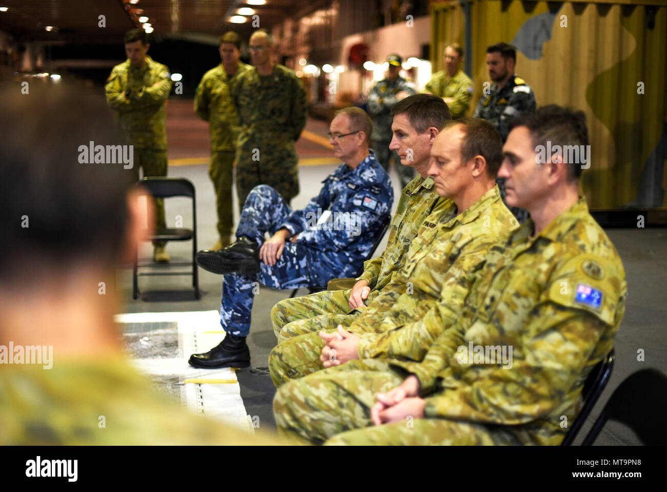 Australian Defence Force Chief of Army Lt. Gen. Angus Campbell visits ...