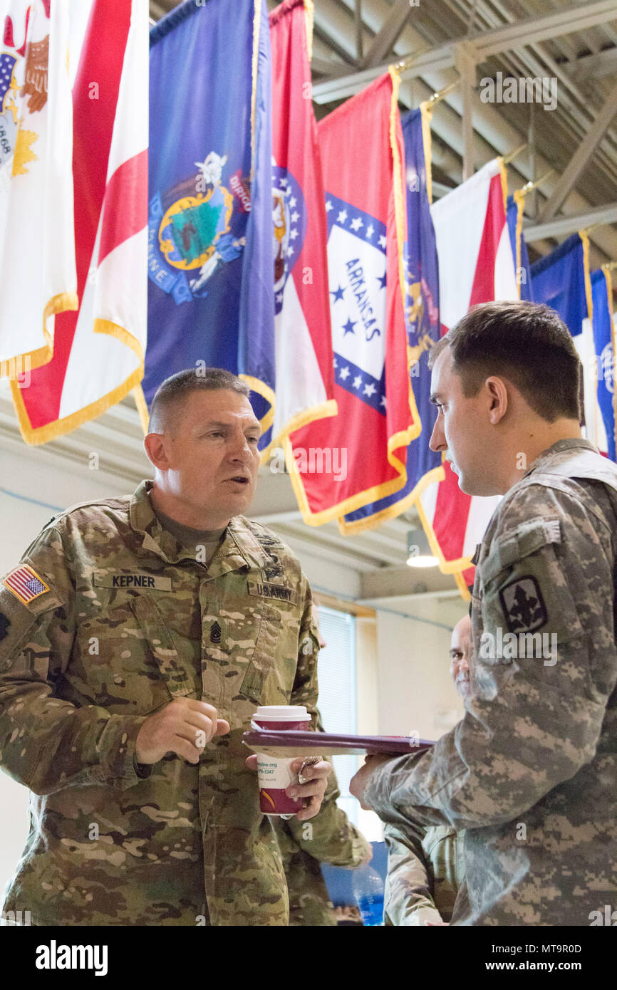 Command Sgt. Maj. Christopher Kepner, the senior enlisted advisor to ...