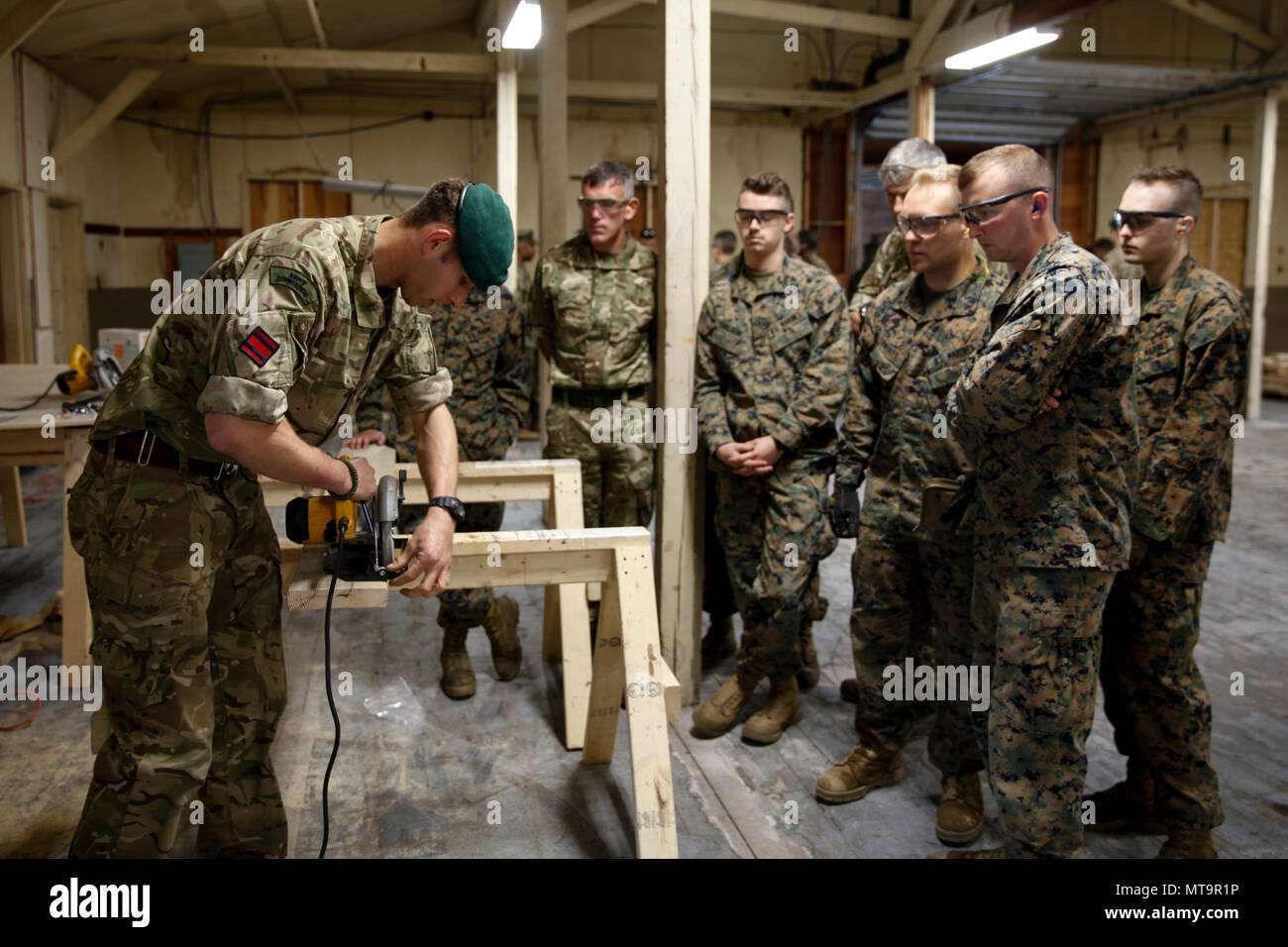 British Army Spr. Mark R. Maton, commando with 131 Commando Squadron ...