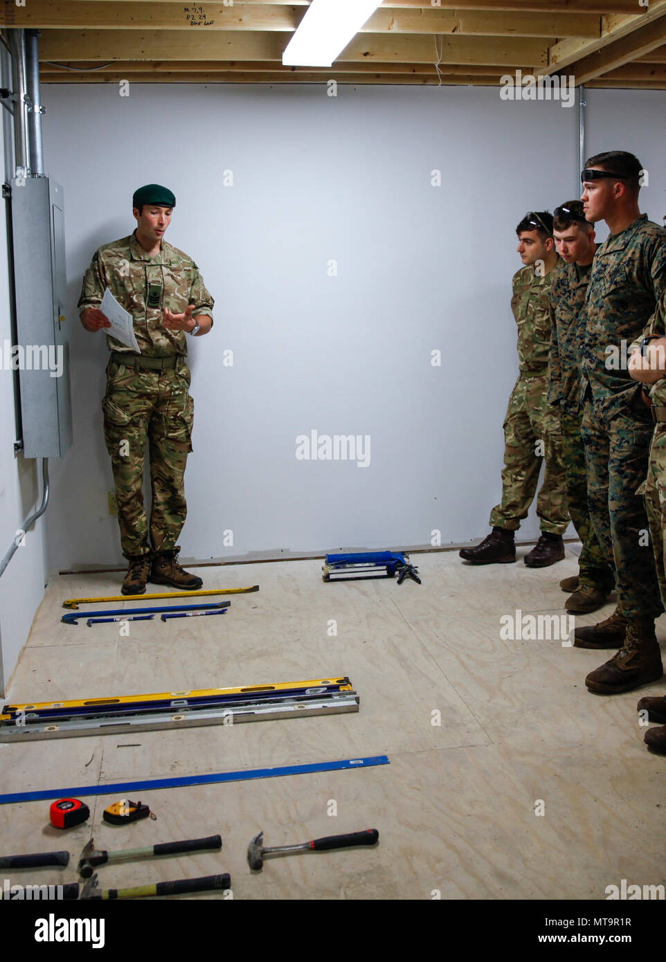 British Army SSgt. Callum M. Crowe, commando with 131 Commando Squadron ...