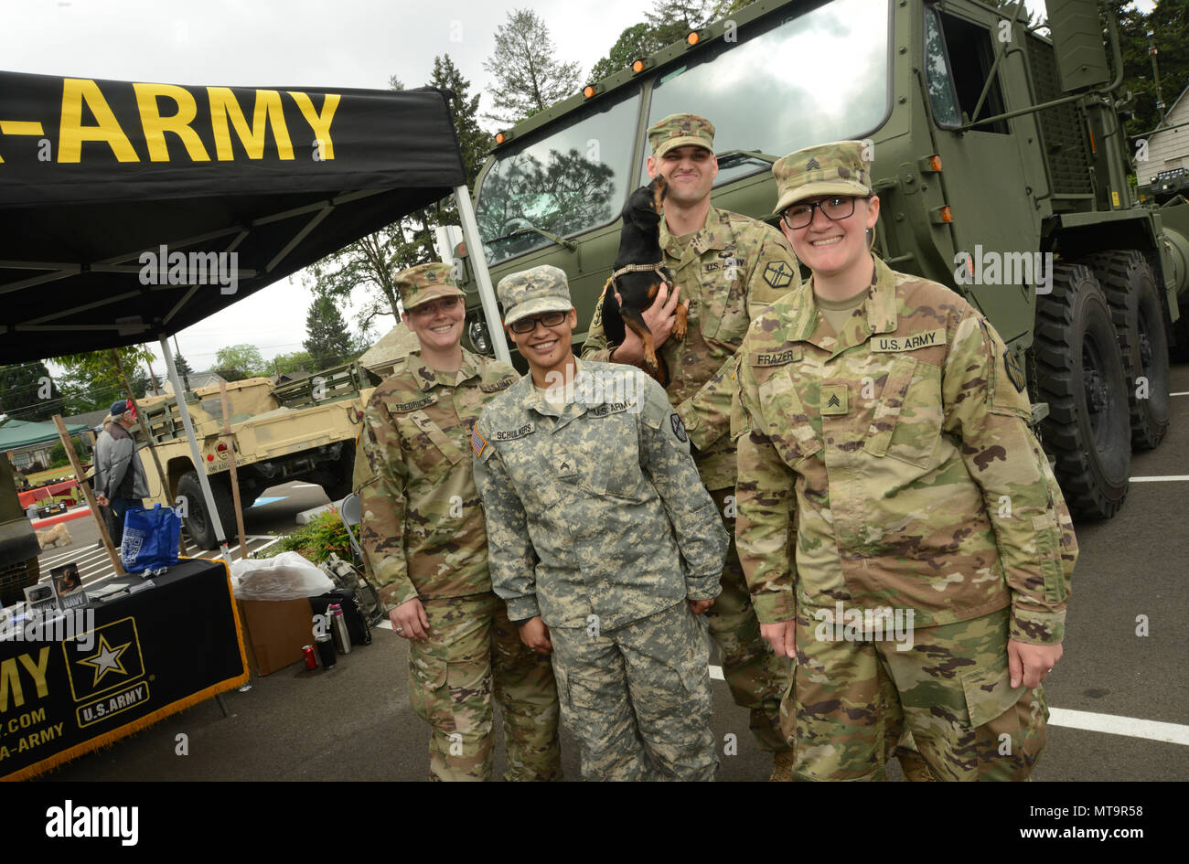 U.S. Army Reserve Soldiers from the 761st Engineer Company pause for a ...