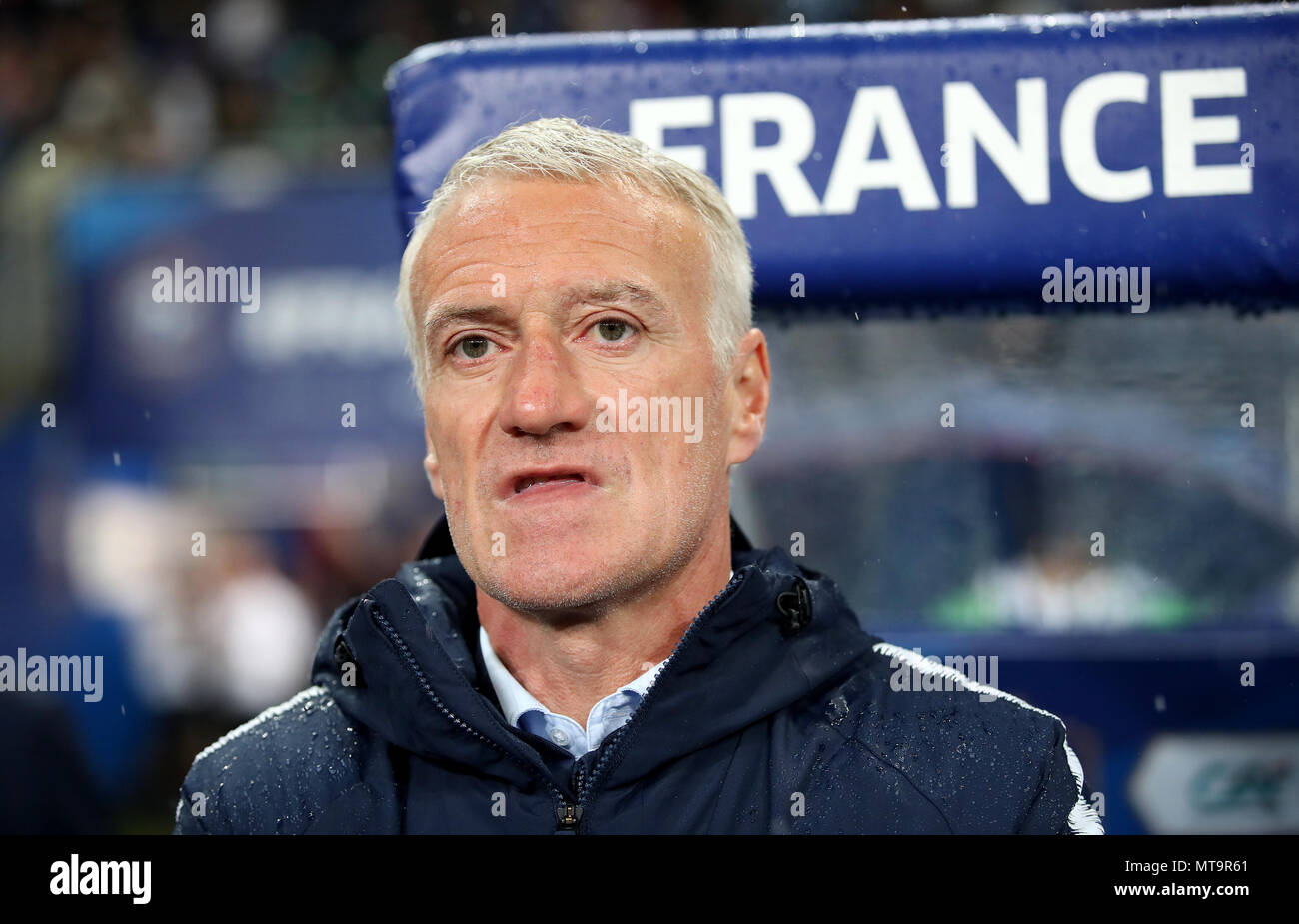 France manager Didier Deschamps before the international friendly match ...