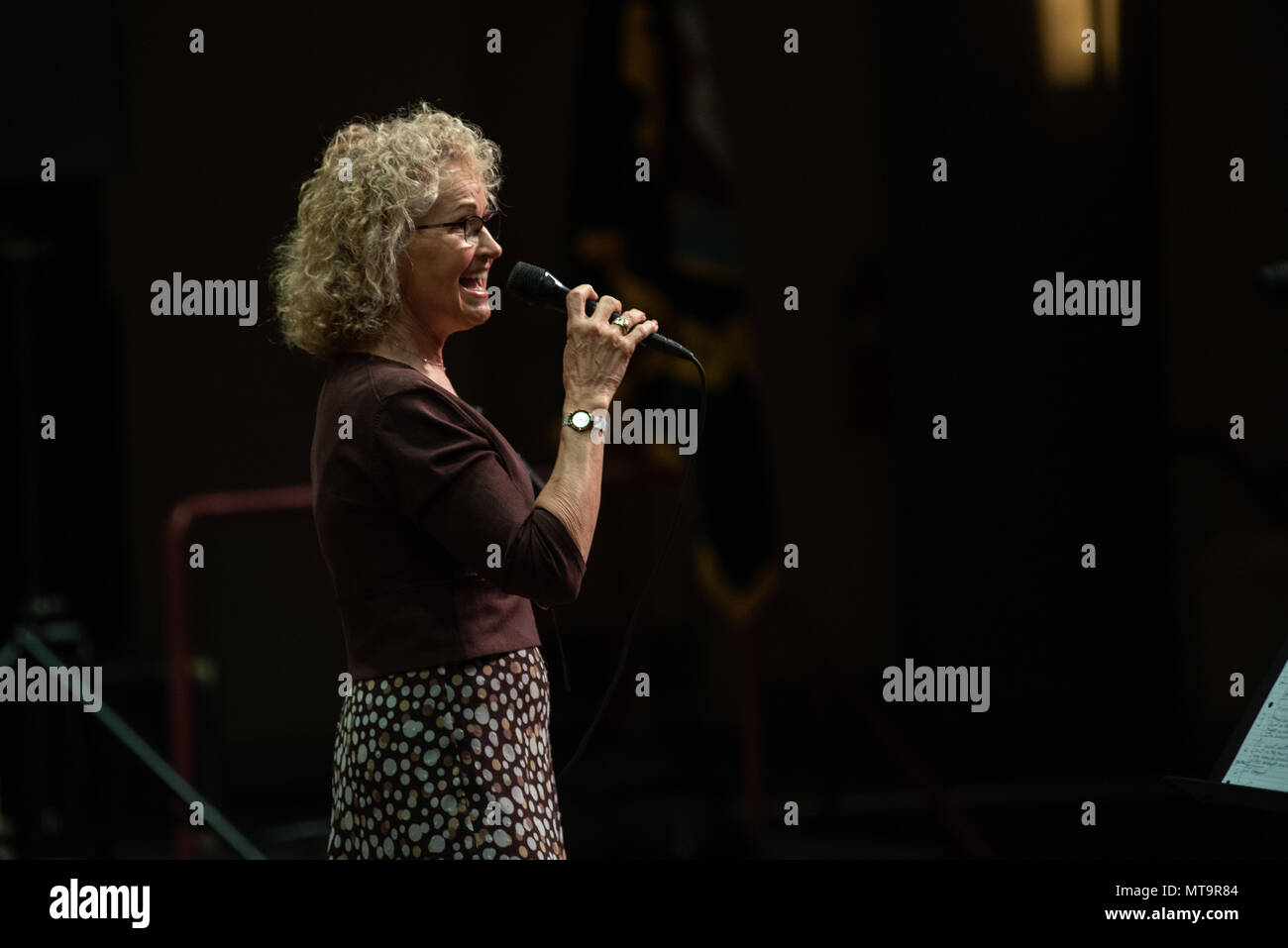 ALEXANDRIA, Va. (May 19, 2018) Tensel Leach, a former member of the U.S ...