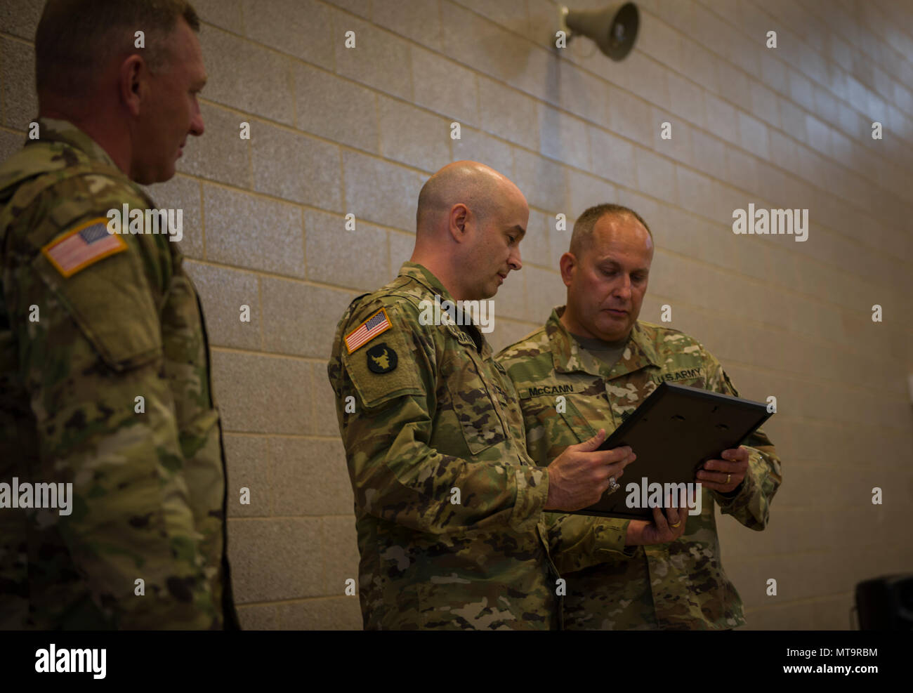 Today we said farewell to Sgt. Maj. Gary McCann, who after 32 total ...