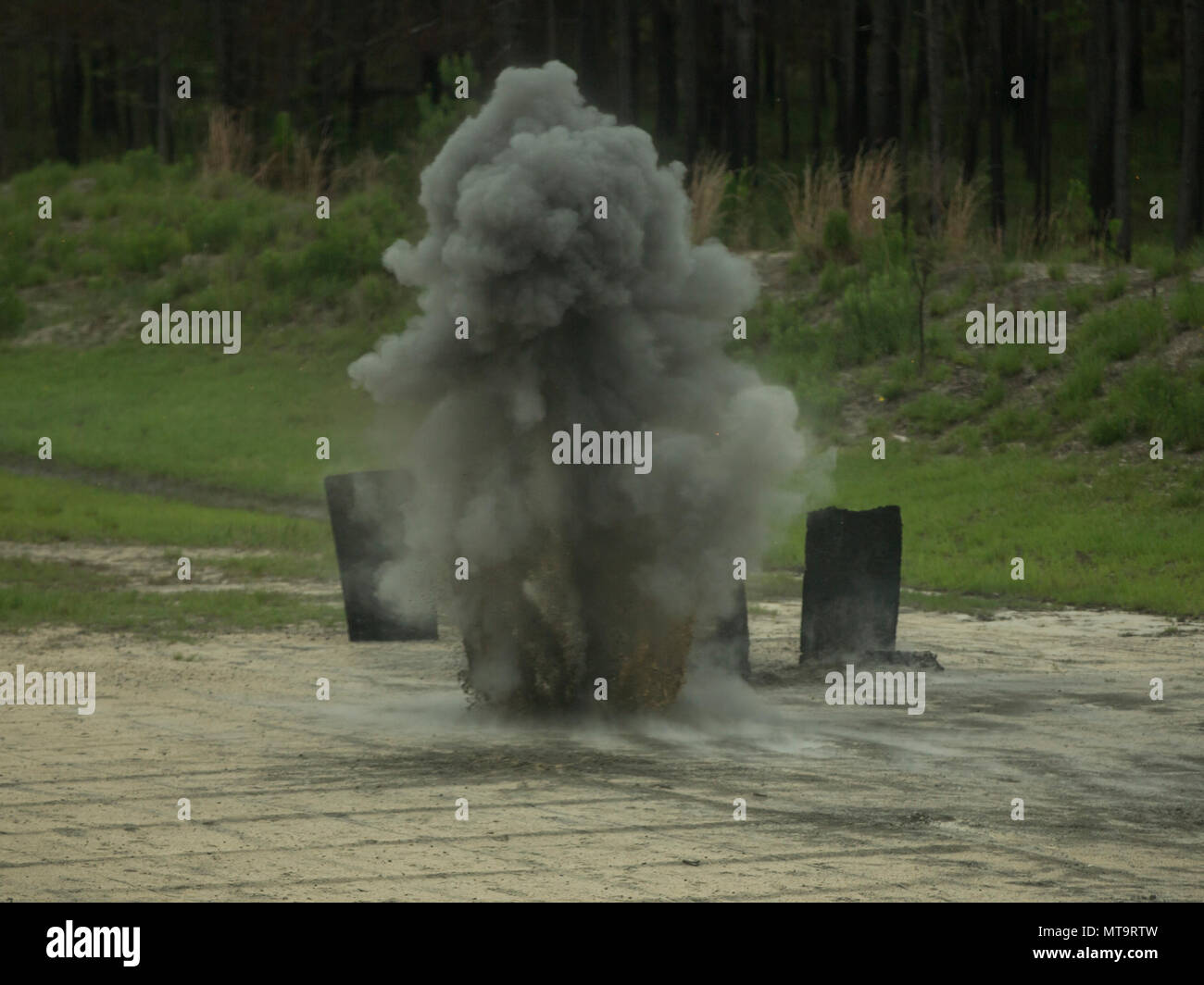 M67 Grenade Explosion