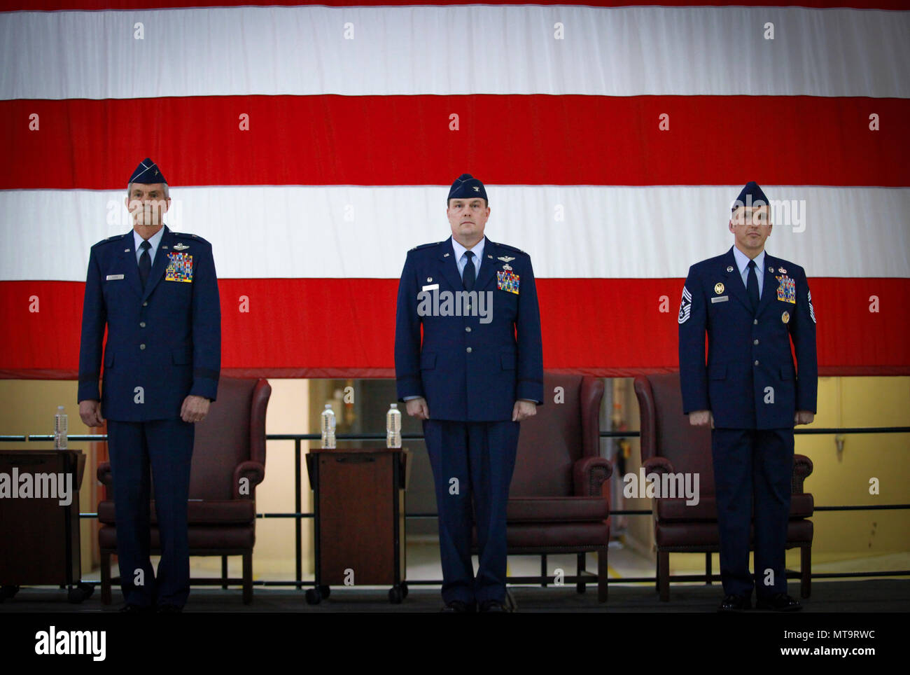 U.S. Air Force Brig. Gen. Kevin J. Keehn, Commander of the New Jersey ...