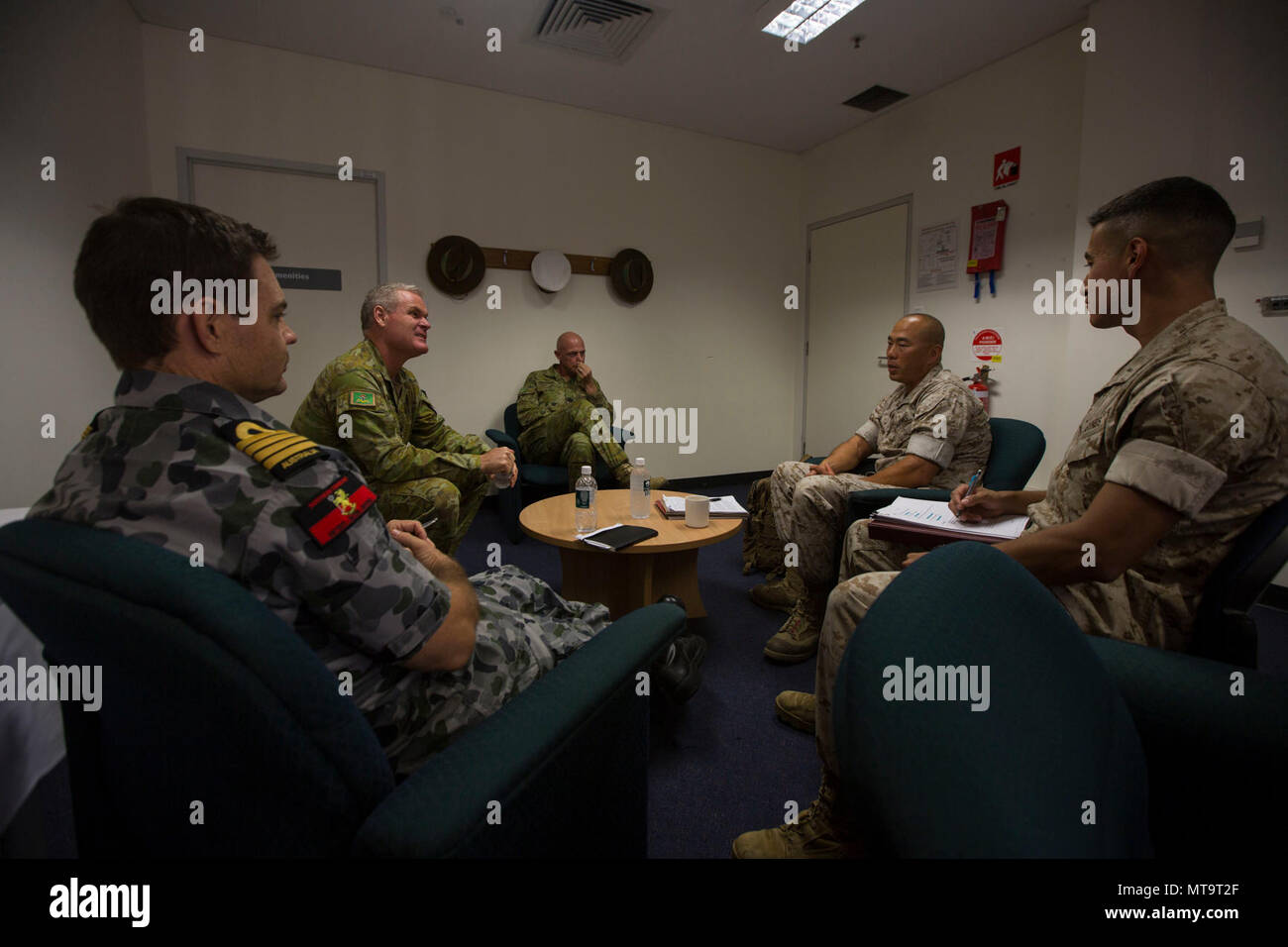 ROYAL AUSTRALIAN AIR FORCE BASE, Darwin -- U.S. Marine Lt. Col. Brian ...