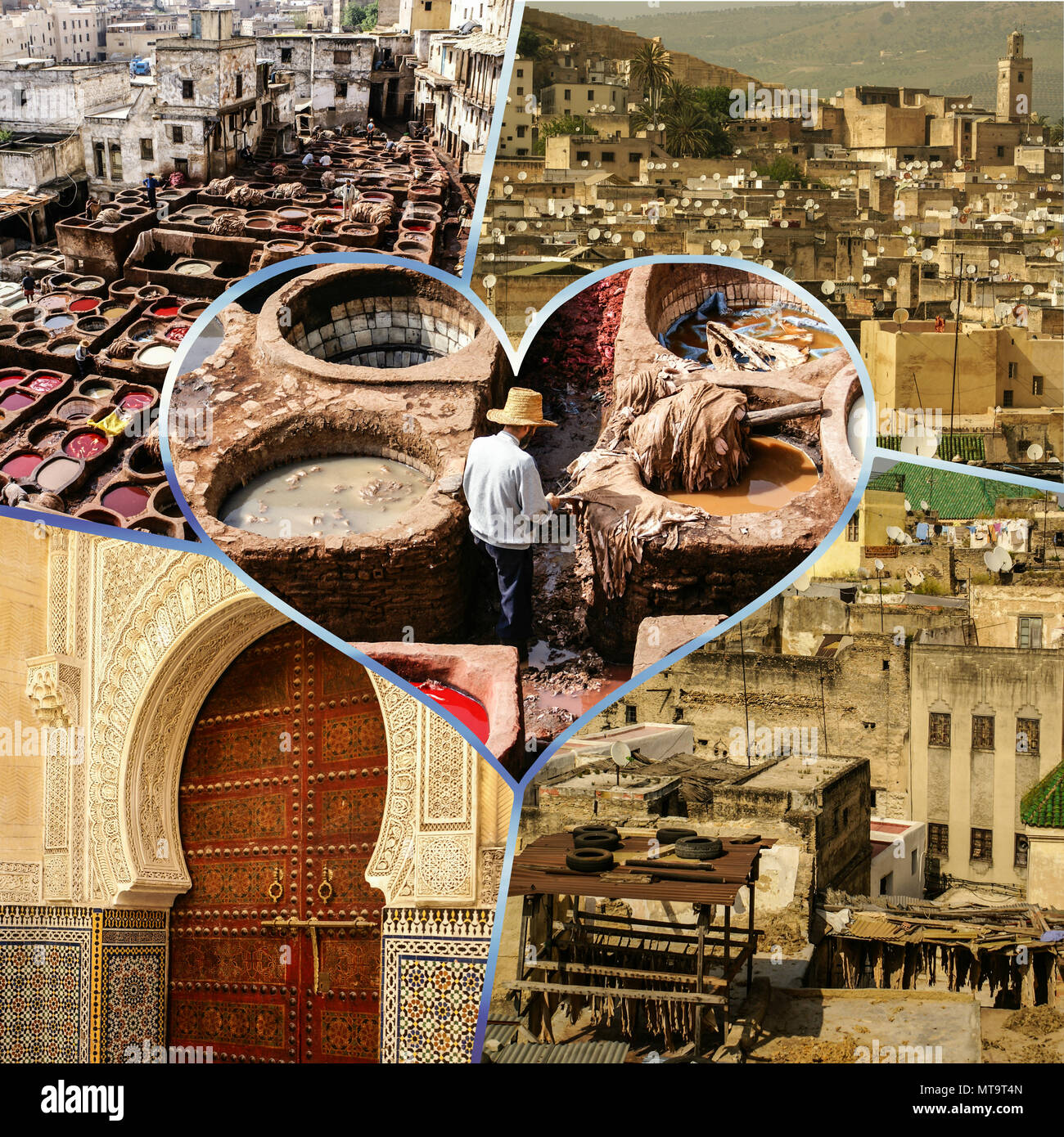 Beautiful panoramic view fes hi-res stock photography and images - Alamy