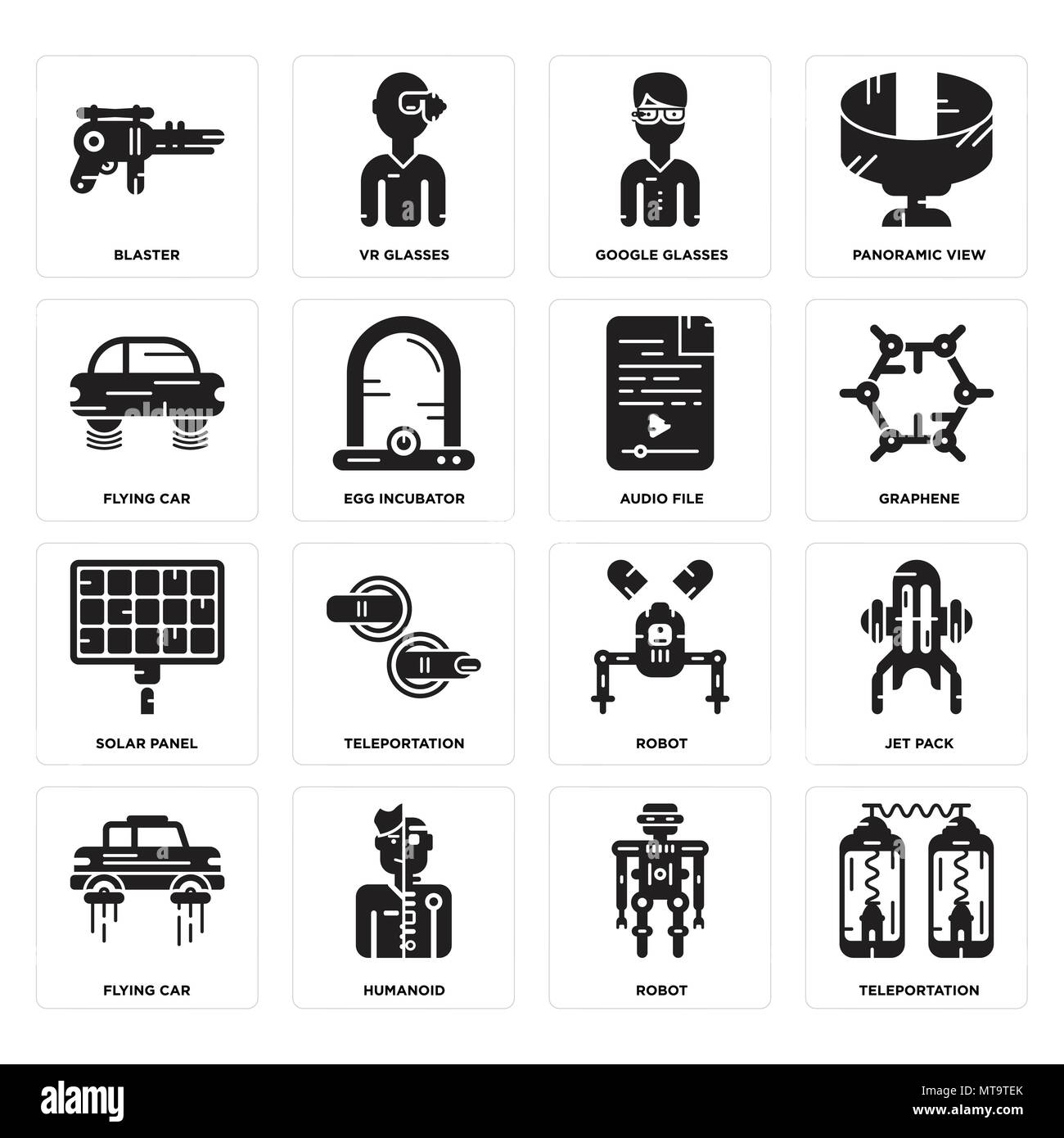 Teleportation icon vector vectors hi-res stock photography and images ...