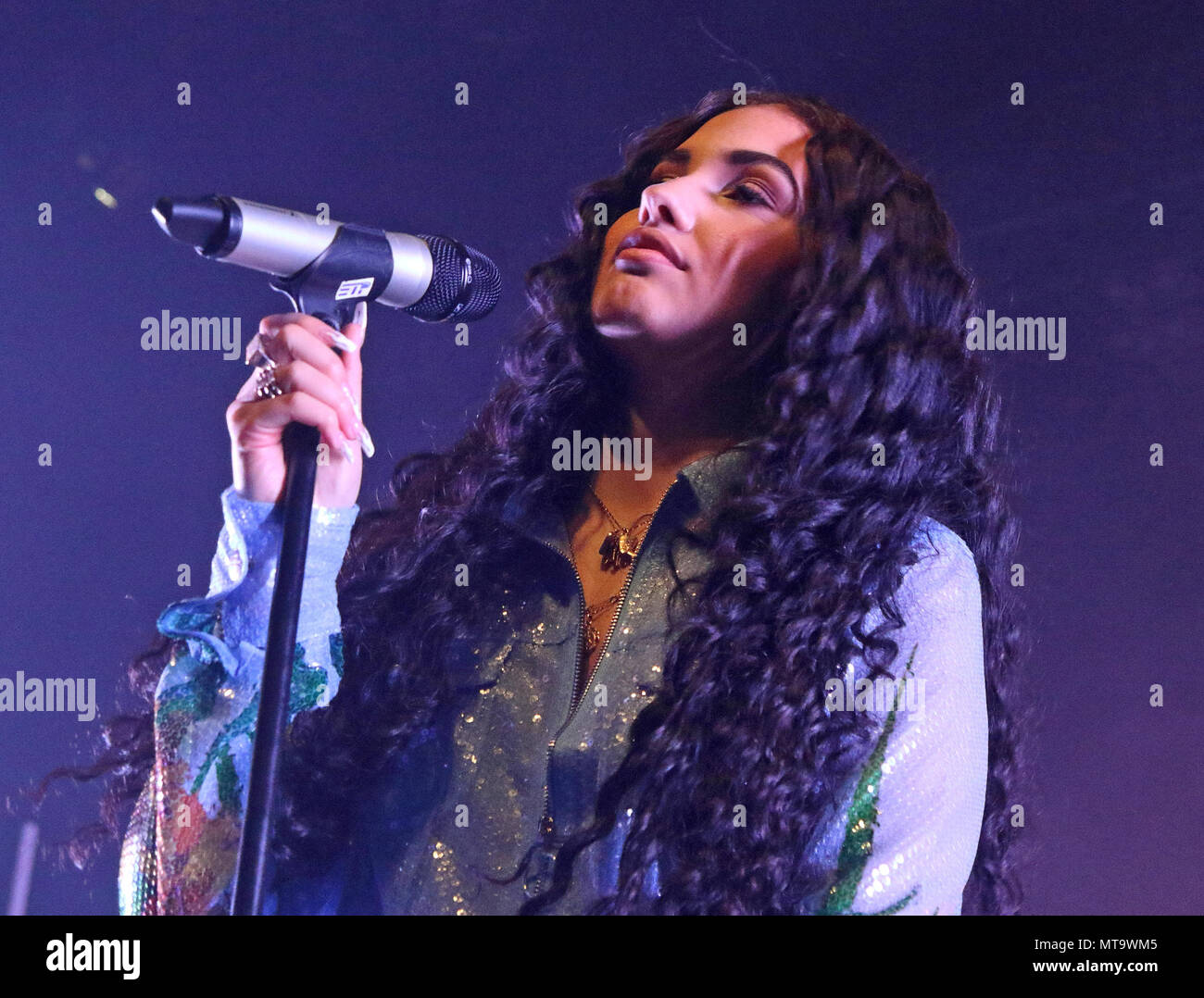 Mabel performing live at The Forum, Kentish Town Featuring: Mabel Where ...