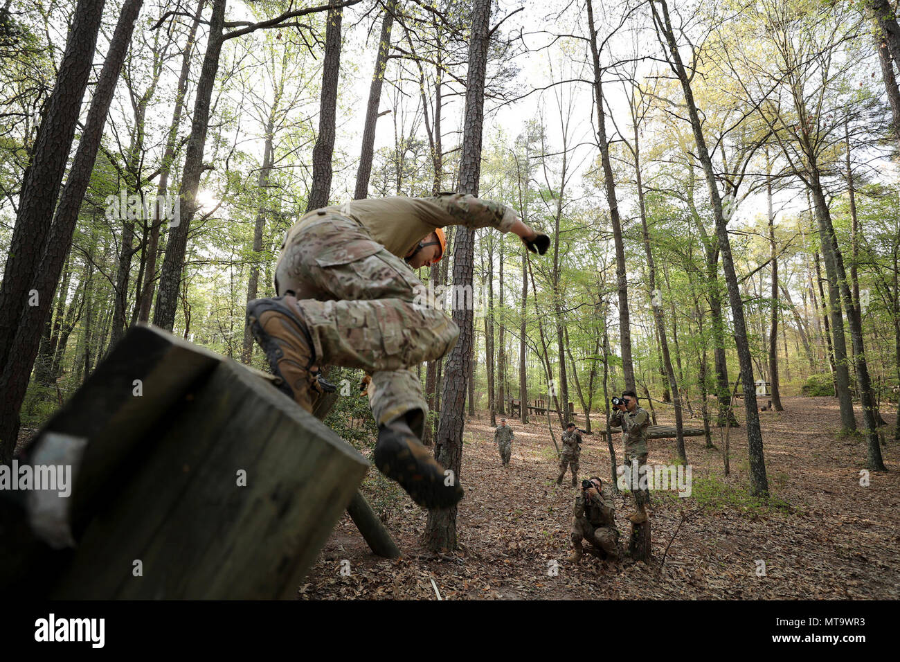 U.S. Army Staff Sgt. Edward French, an instructor, assigned to the ...