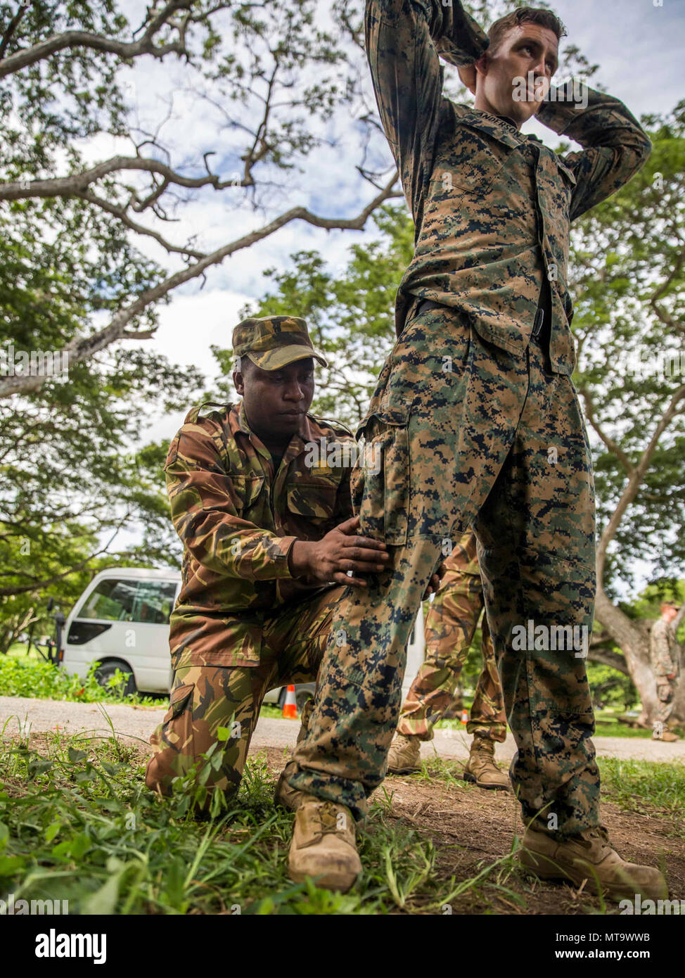 TAURAMA, Papua New Guinea (April 17, 2017) A Papua New Guinea Defense ...