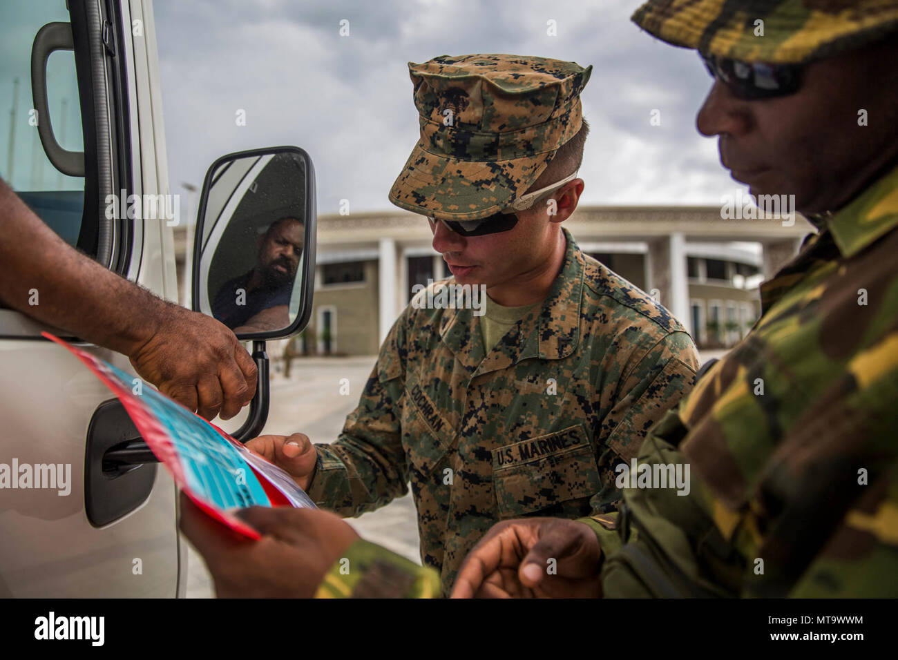 PORT MORESBY, Papua New Guinea (April 17, 2017) U.S. Marine Lance Cpl ...