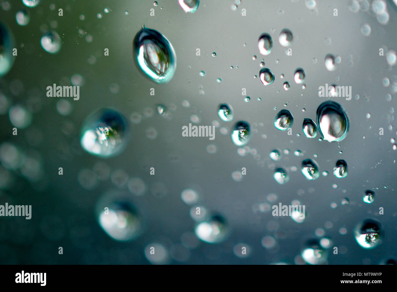 macro droplets bubbles Stock Photo - Alamy