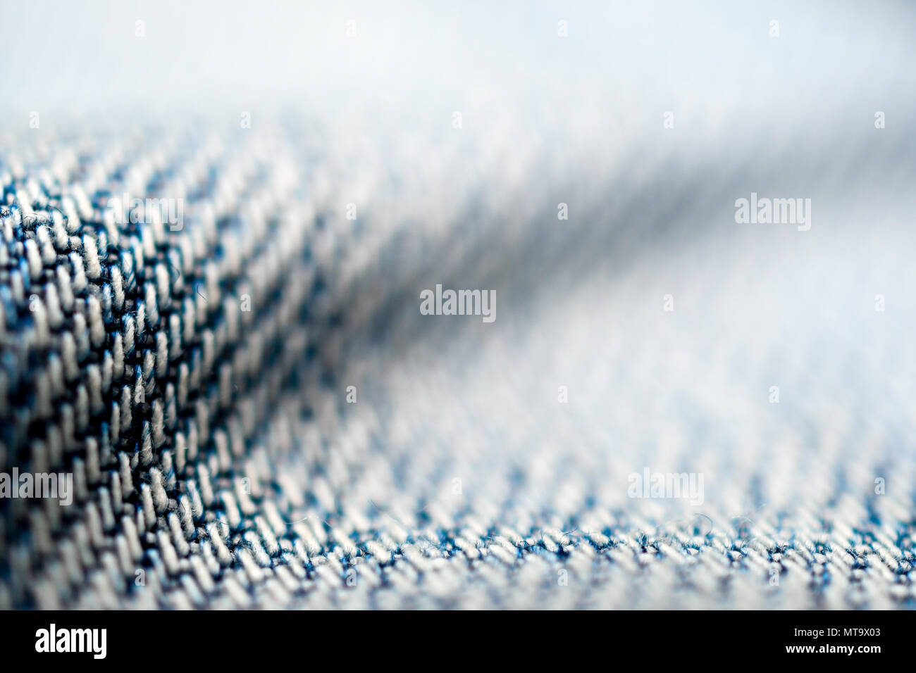 Blue weaving cloth texture hi-res stock photography and images - Alamy