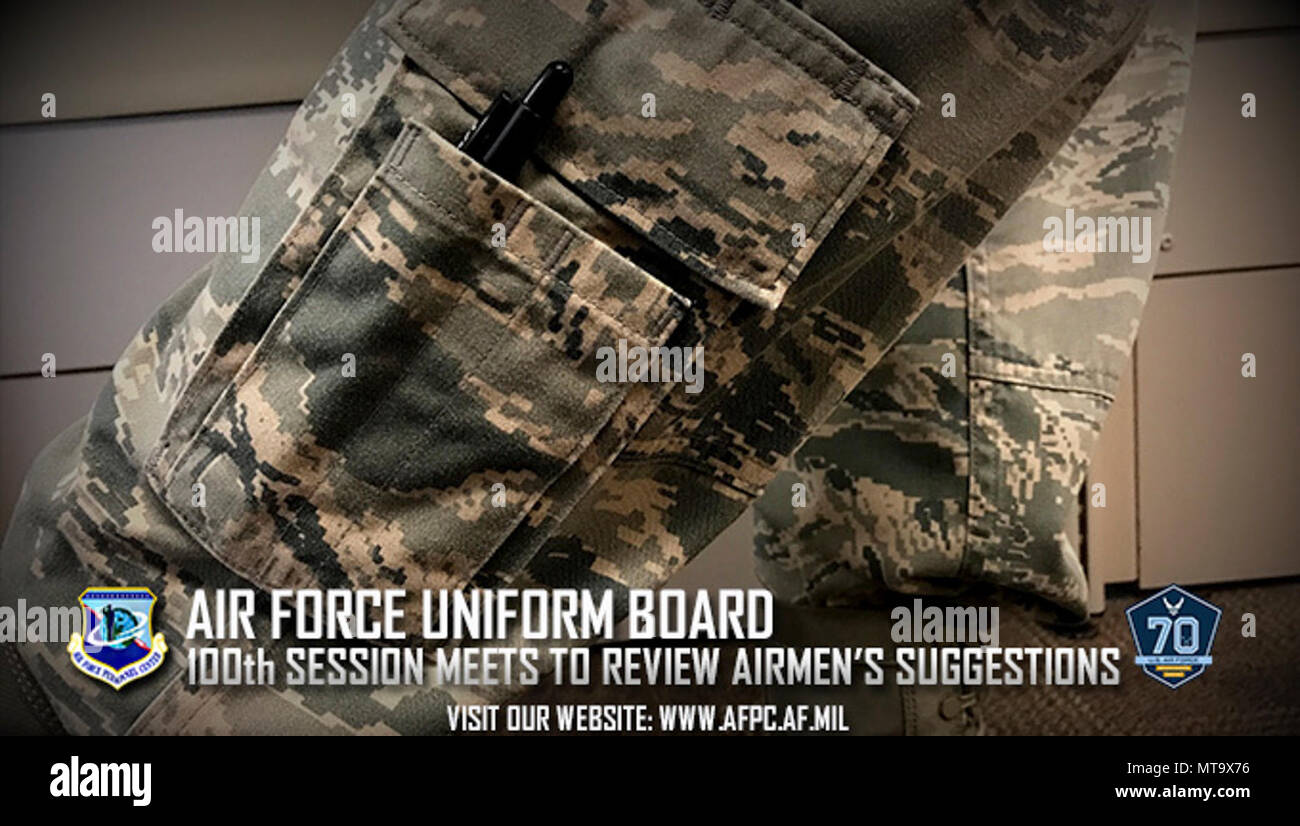 The 100th session of the Air Force Uniform Board is in session through ...