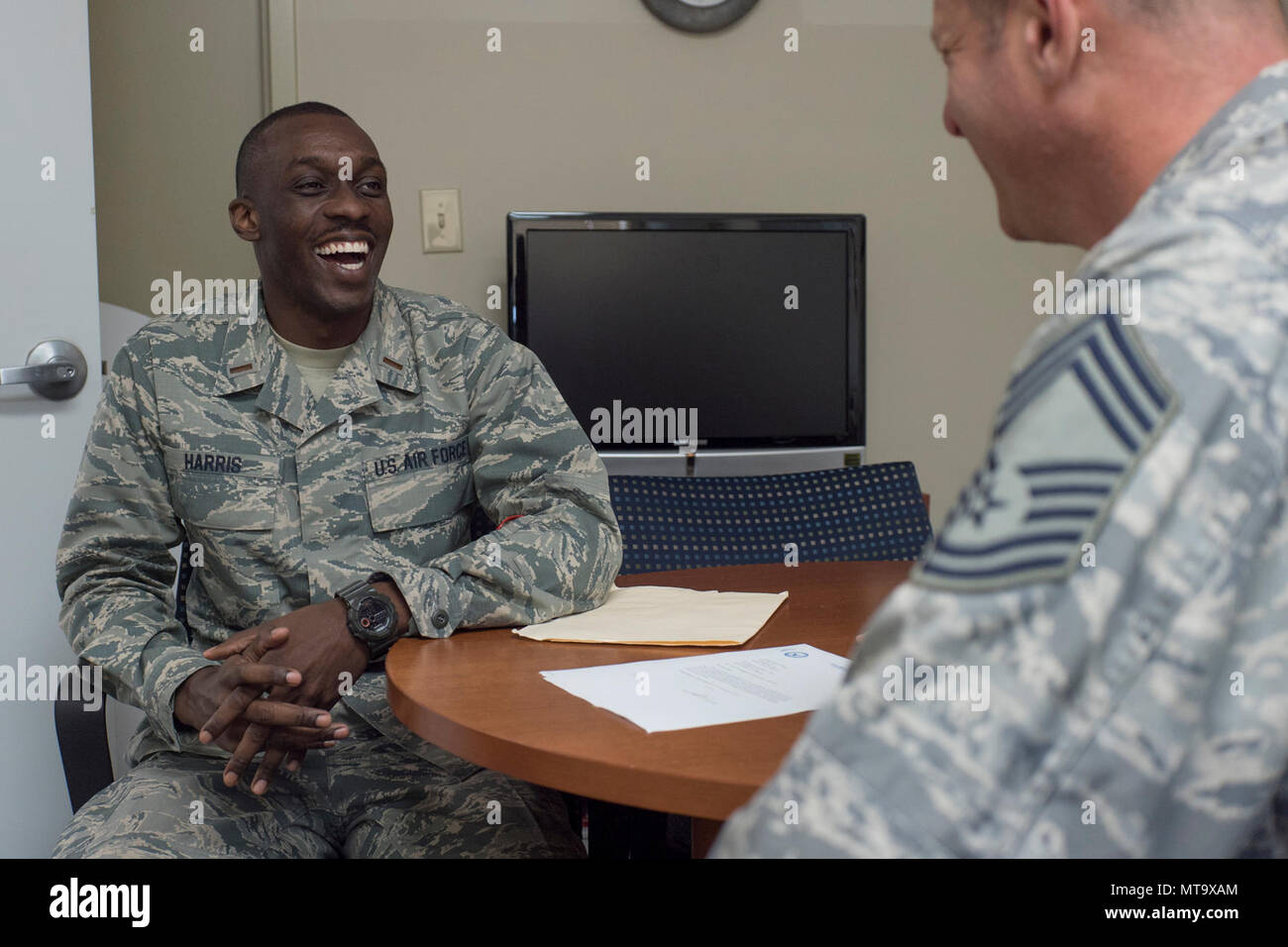Air Force Reserve 2nd Lt. D’Anthony Harris, 413th Aeromedical Staging ...
