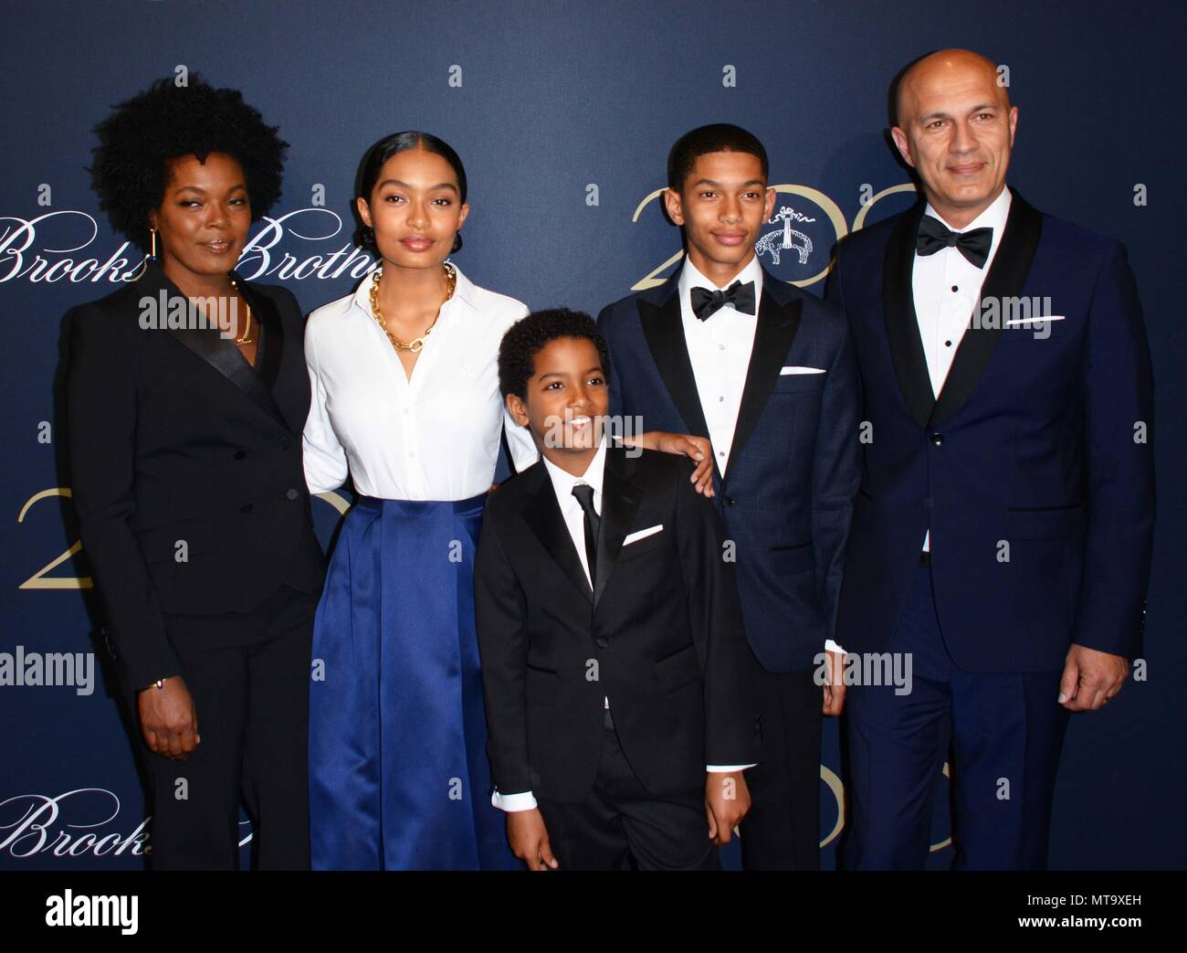 Brooks Brothers Event in NYC Featuring: Yara Shahidi, Family Where: NYC ...