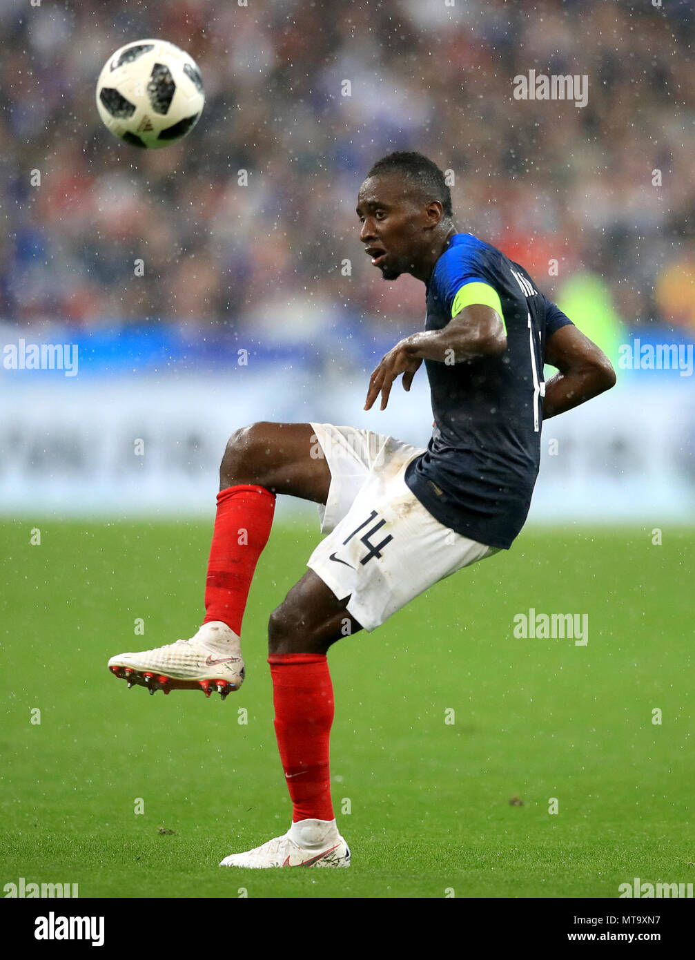 France's Blaise Matuidi in action during the international friendly ...