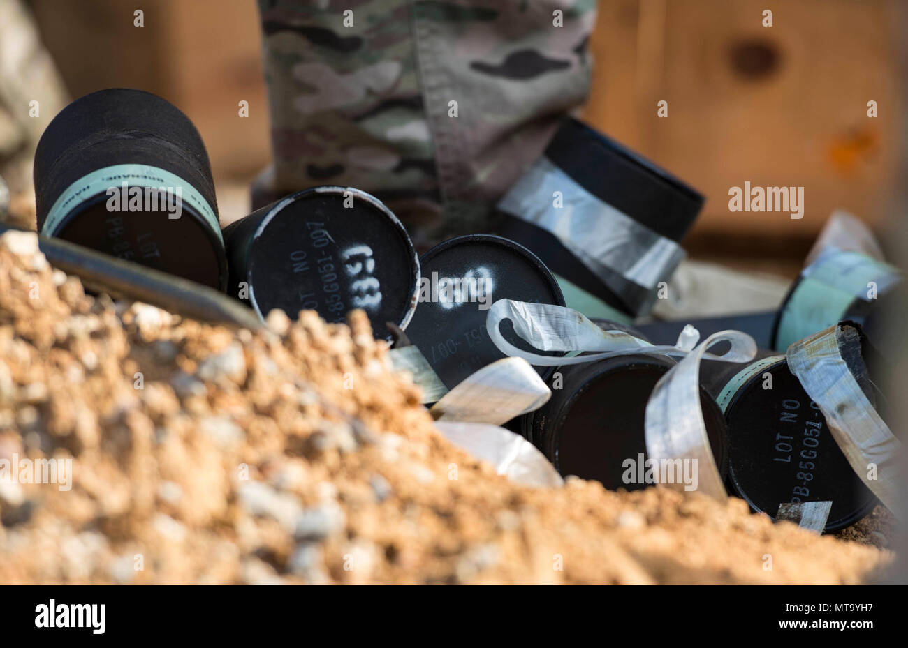 18th civil engineer squadron explosive ordnance disposal hi-res stock ...