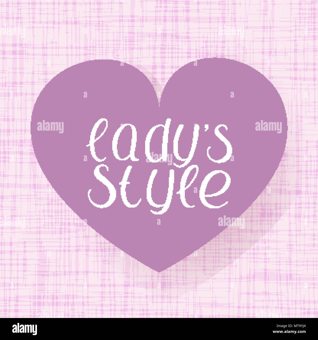 Lady letter Stock Vector Images - Alamy