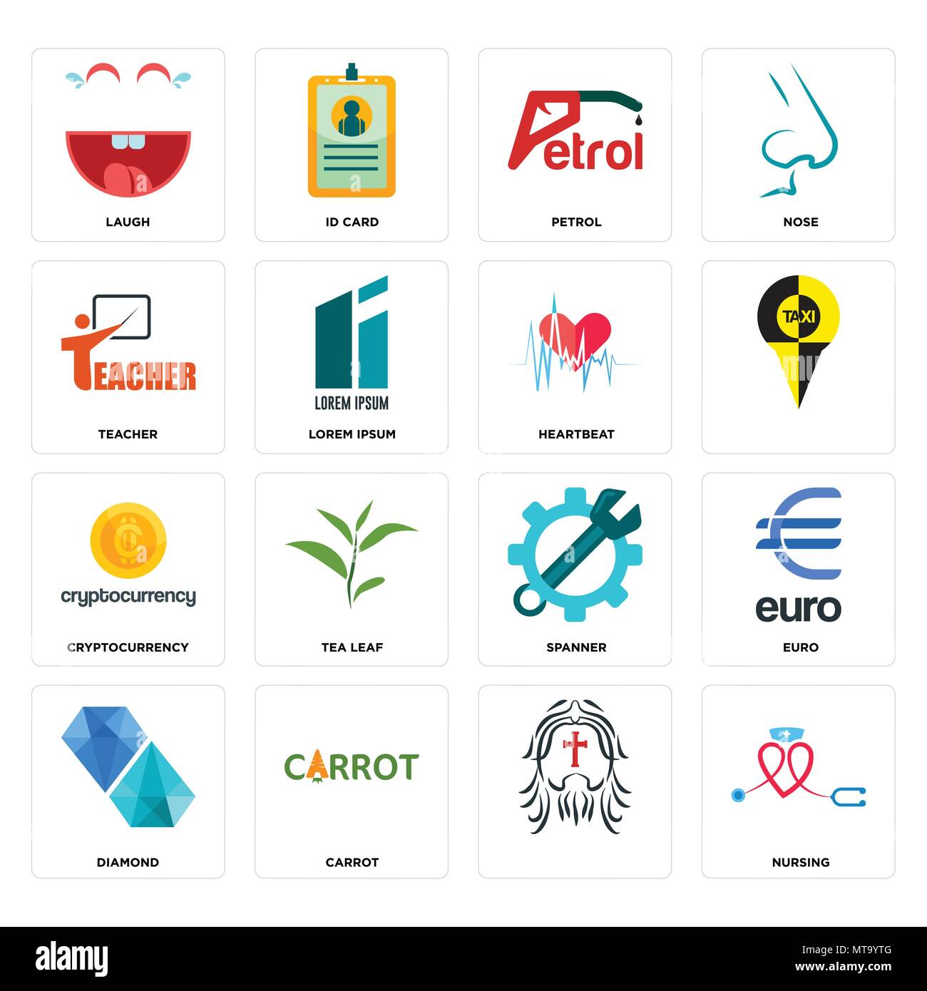 Euro leaf logo hi-res stock photography and images - Alamy