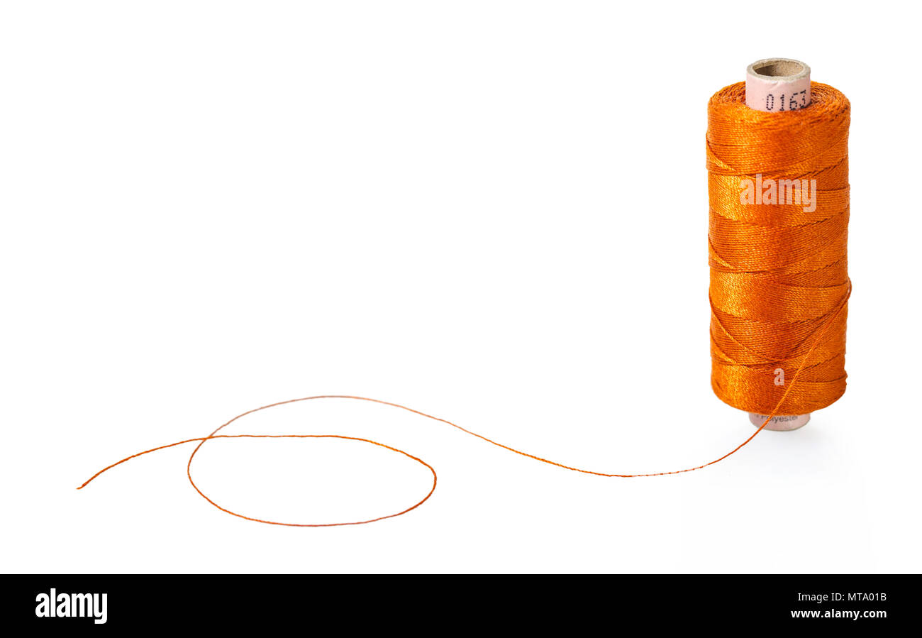 Orange threads hi-res stock photography and images - Alamy