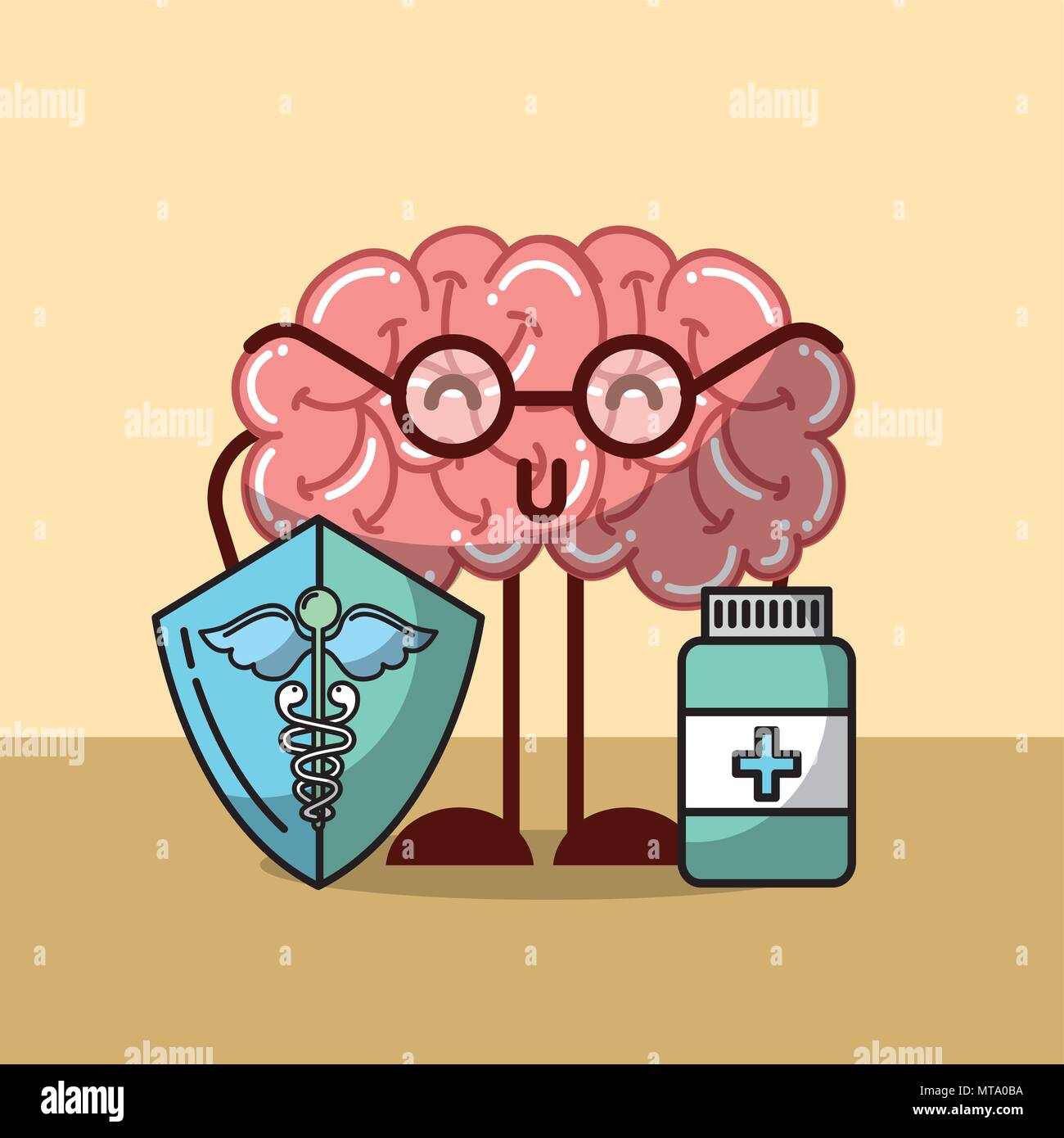 Anatomy human brain related Stock Vector Images - Alamy