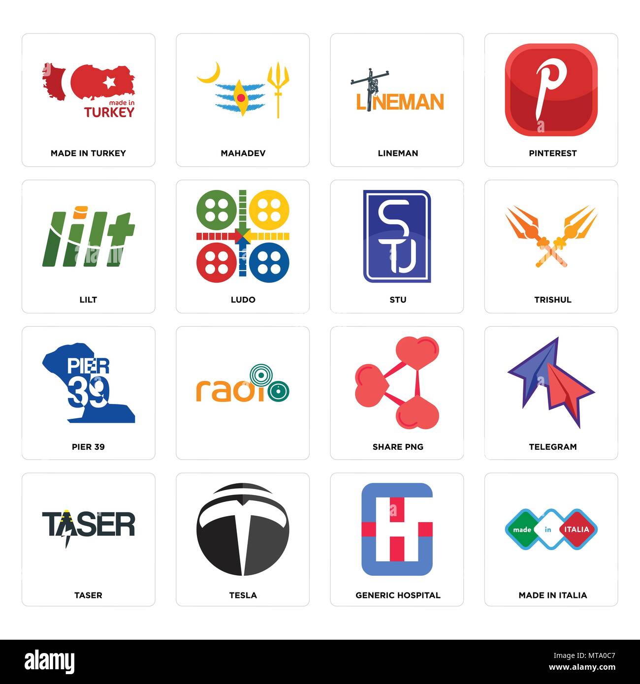 Pier 39 flag Stock Vector Images - Alamy