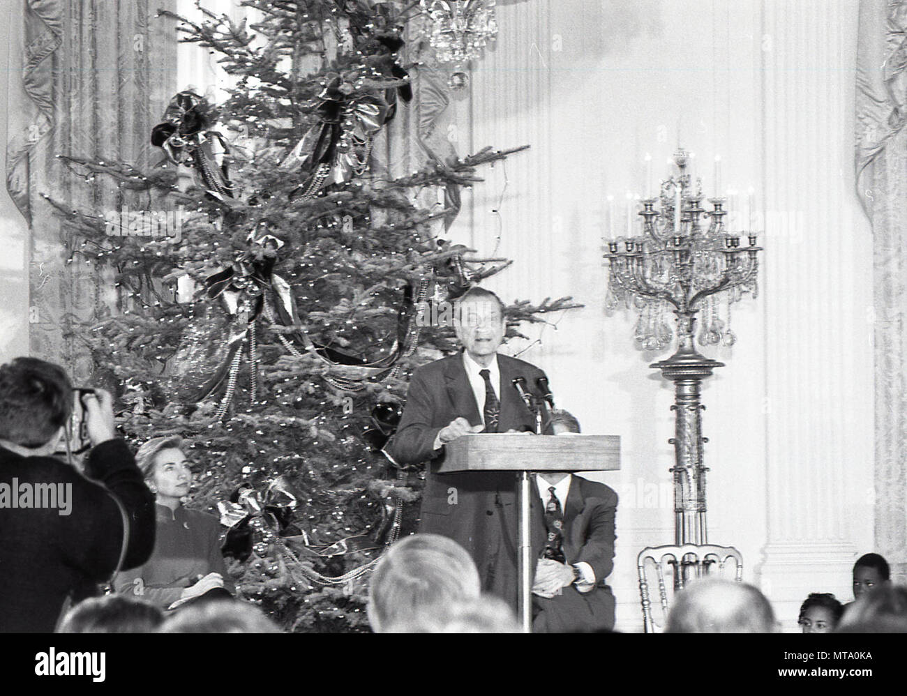 Admin. Atwood with President & Mrs. Clinton - First lady Hillary ...