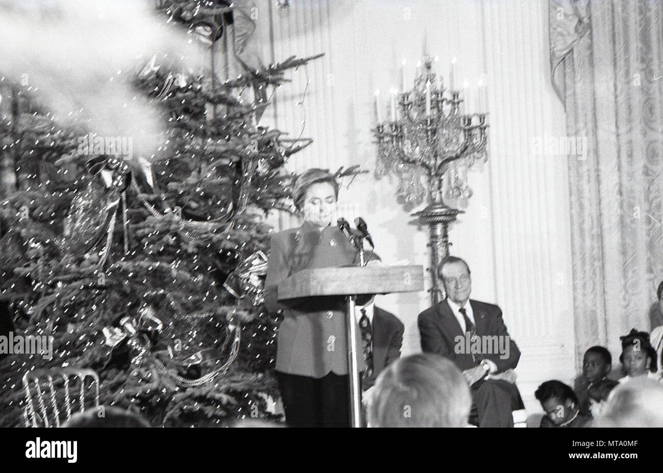 Admin. Atwood with President & Mrs. Clinton - First lady Hillary ...