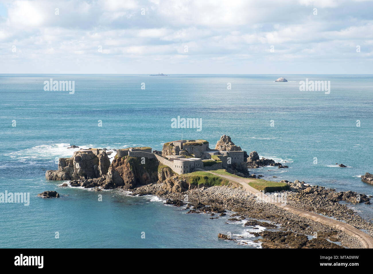 Fort Clonque, Alderney Stock Photo - Alamy