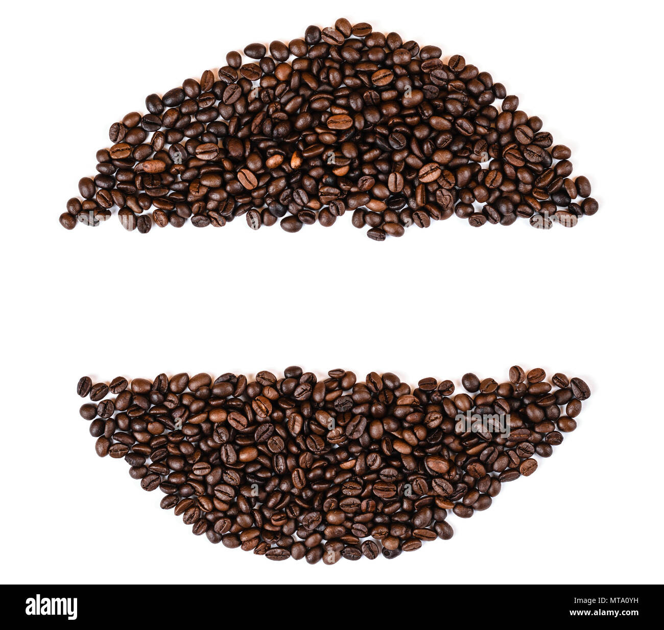 Beans top view Cut Out Stock Images & Pictures - Alamy