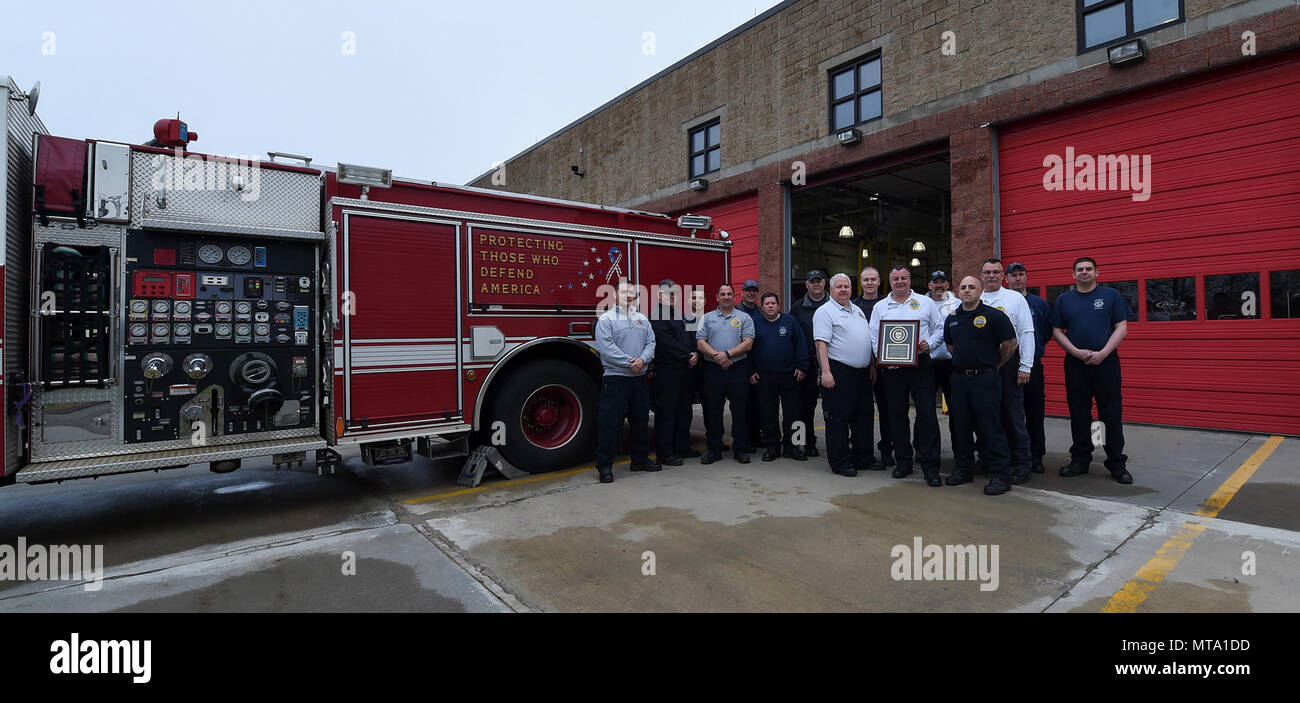 R.I. (April 20, 2017) Firefighters assigned to Naval Station Newport’s ...