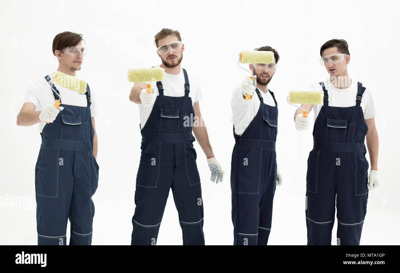 Painter team hi-res stock photography and images - Alamy