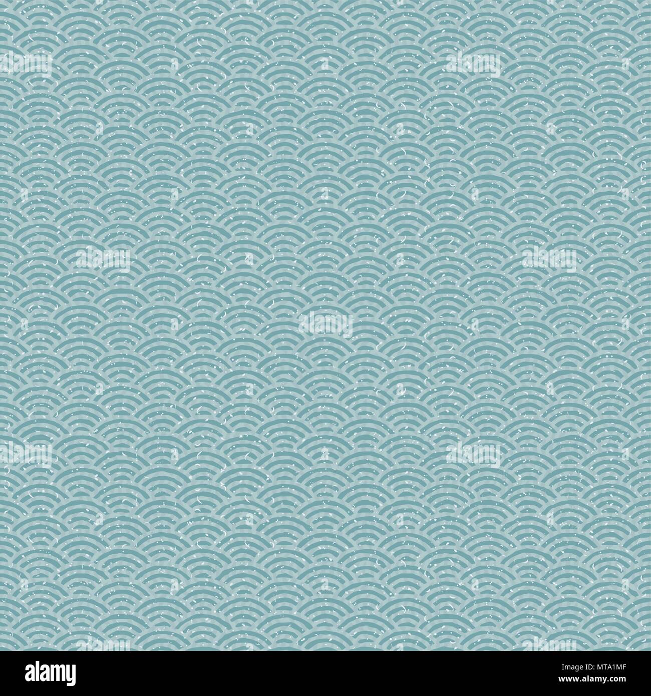 Blue and gray Japanese style wave pattern. Seamless background Stock ...