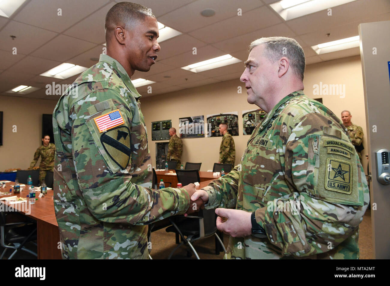 U.S. Army Chief of Staff Gen. Mark A. Milley visits Network Enterprise ...