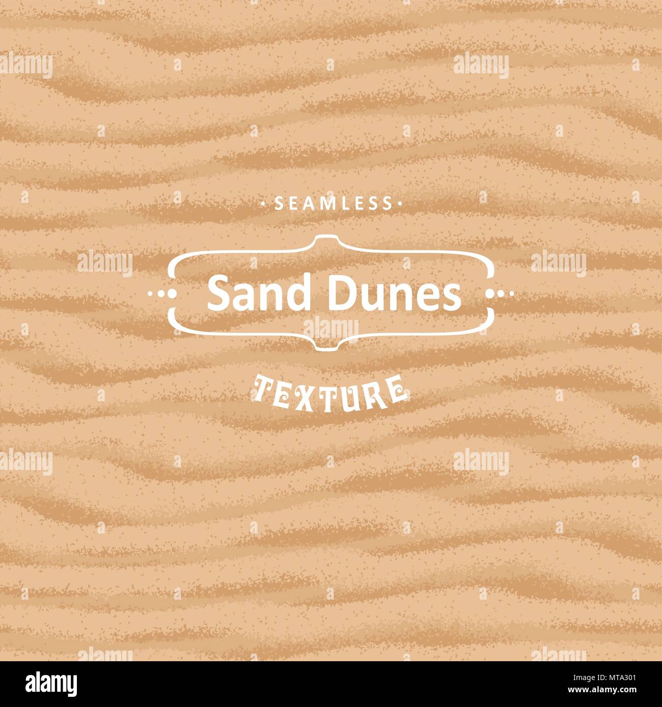 Vector seamless sand texture background with natural waves Stock Vector ...