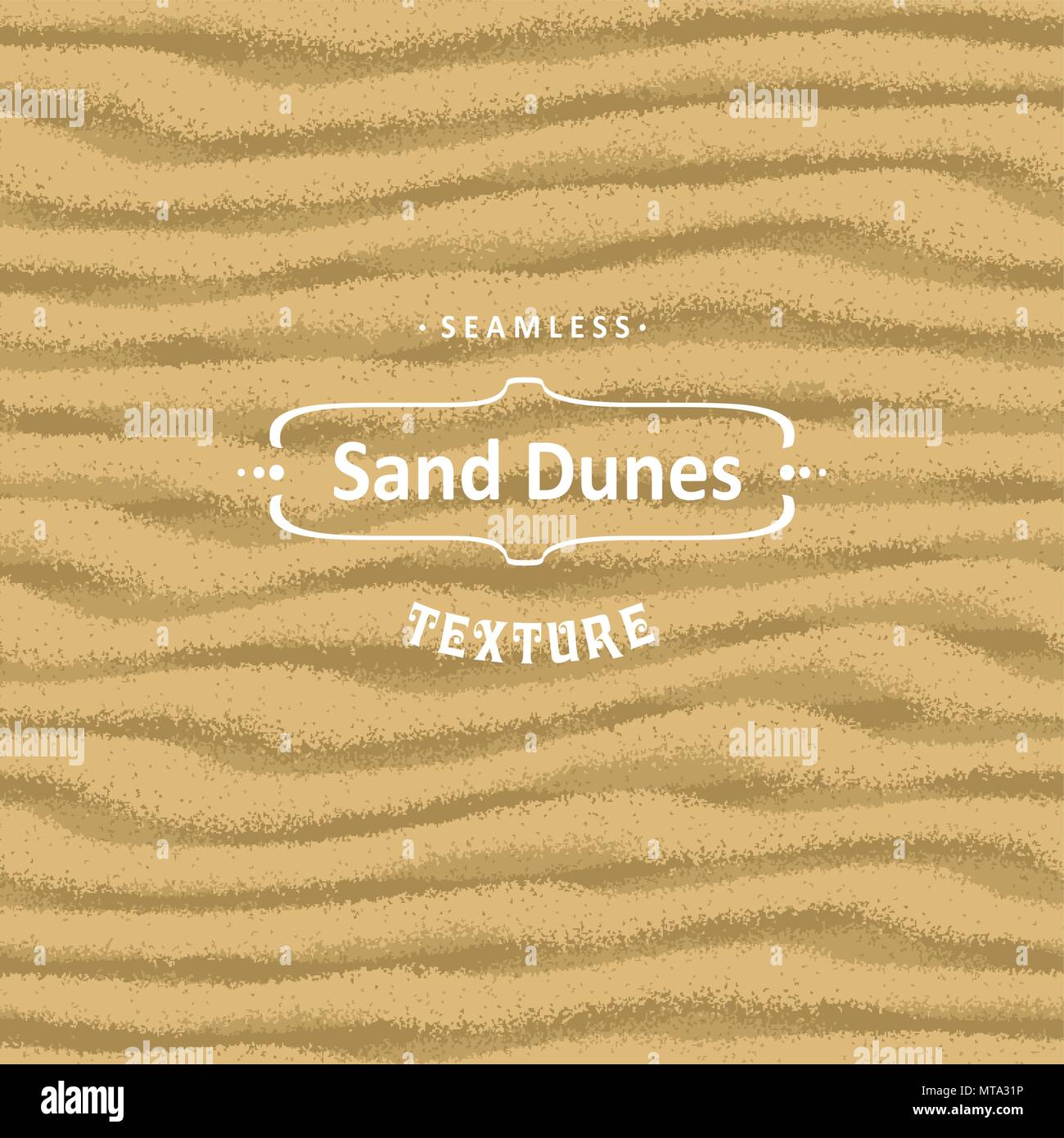 Vector seamless sand texture background with natural waves Stock Vector ...