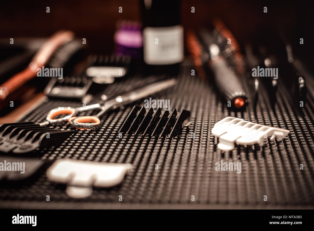 tools of barber shop Stock Photo - Alamy