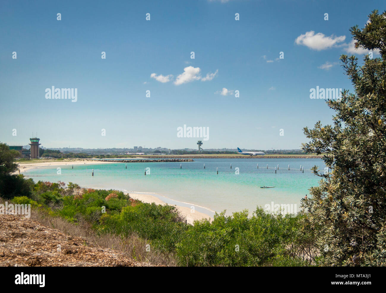 Botany bay australia airport hi-res stock photography and images - Alamy