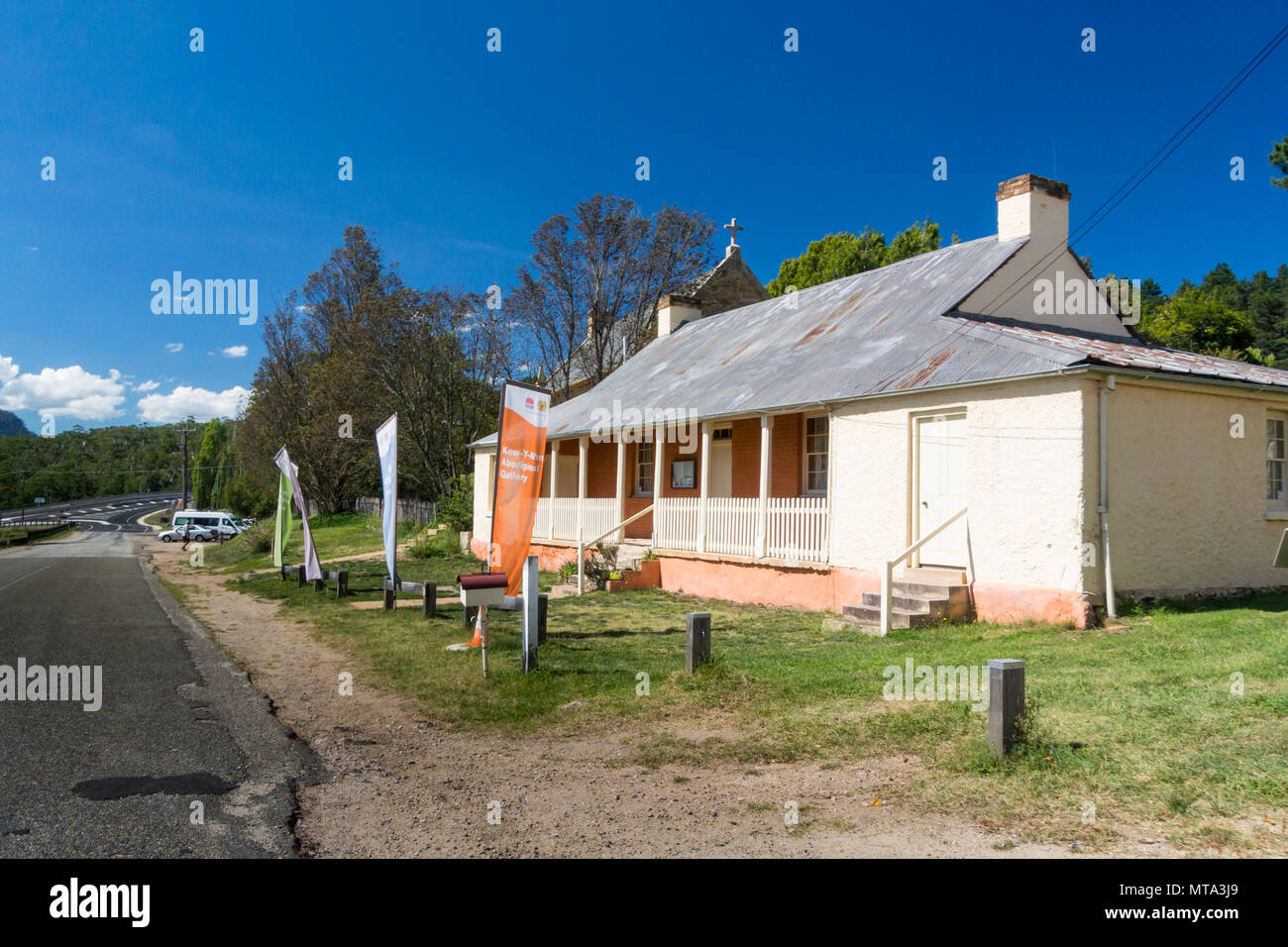 Historic building in the town of Hartley, NSW, Australia Stock Photo ...