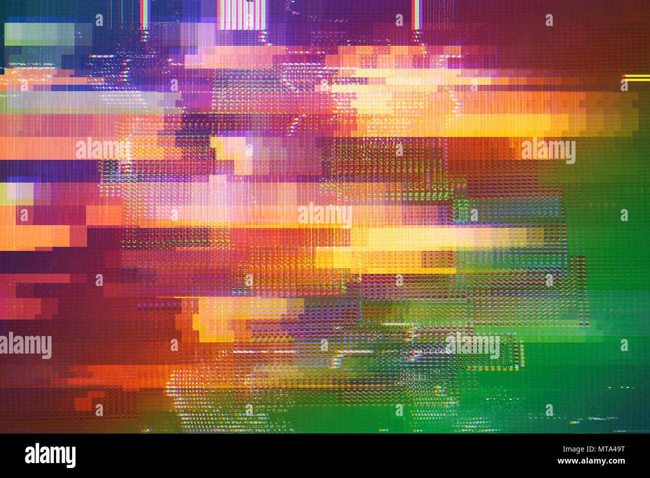 Test Screen abstract Glitch Texture Stock Photo - Alamy
