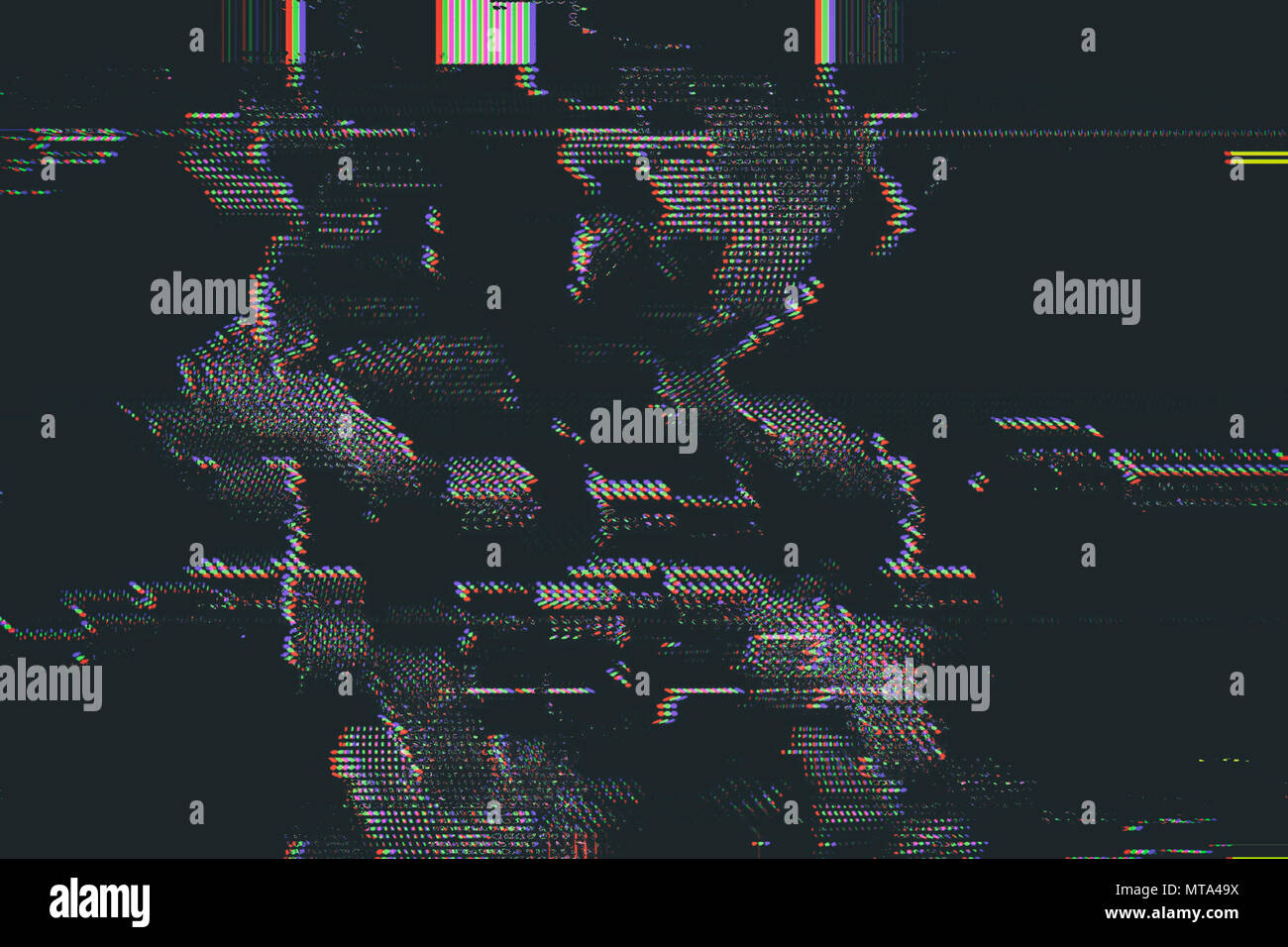 Test Screen abstract Glitch Texture Stock Photo - Alamy