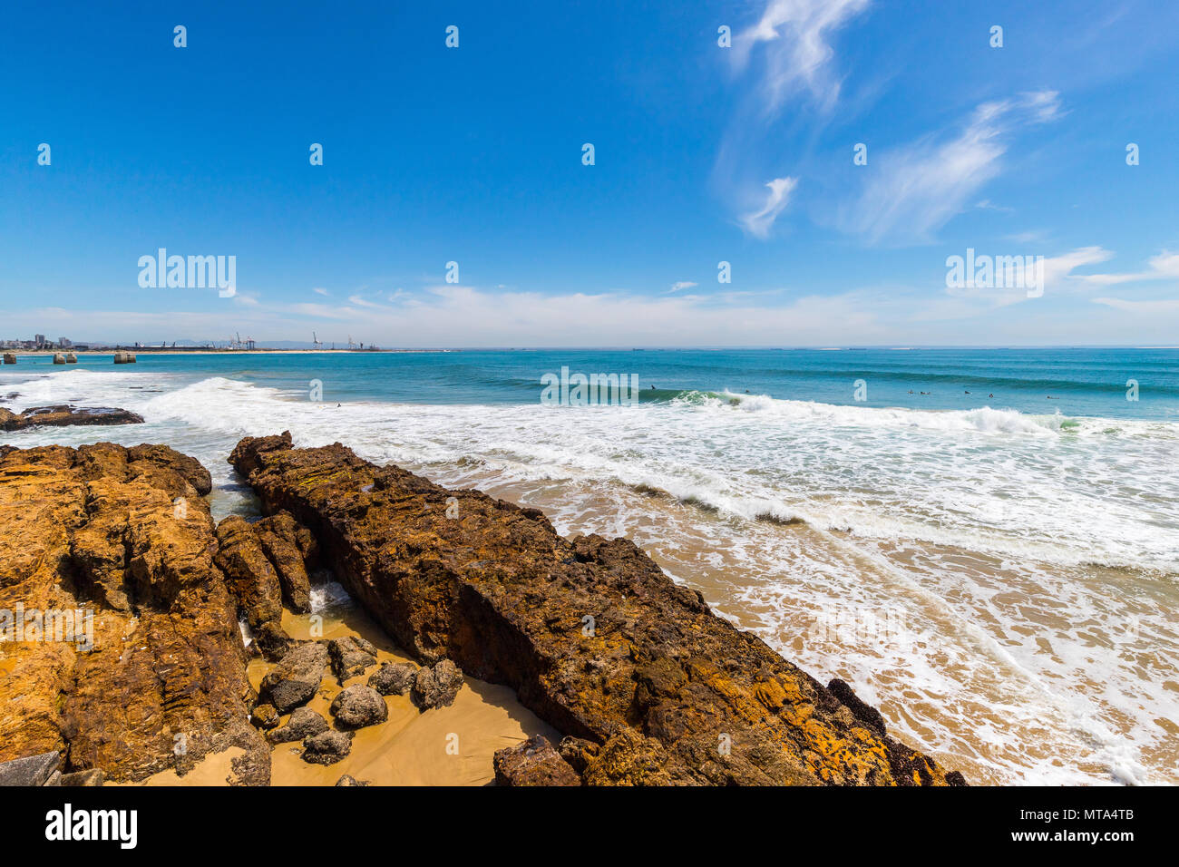 Port Elizabeth beach Stock Photo - Alamy
