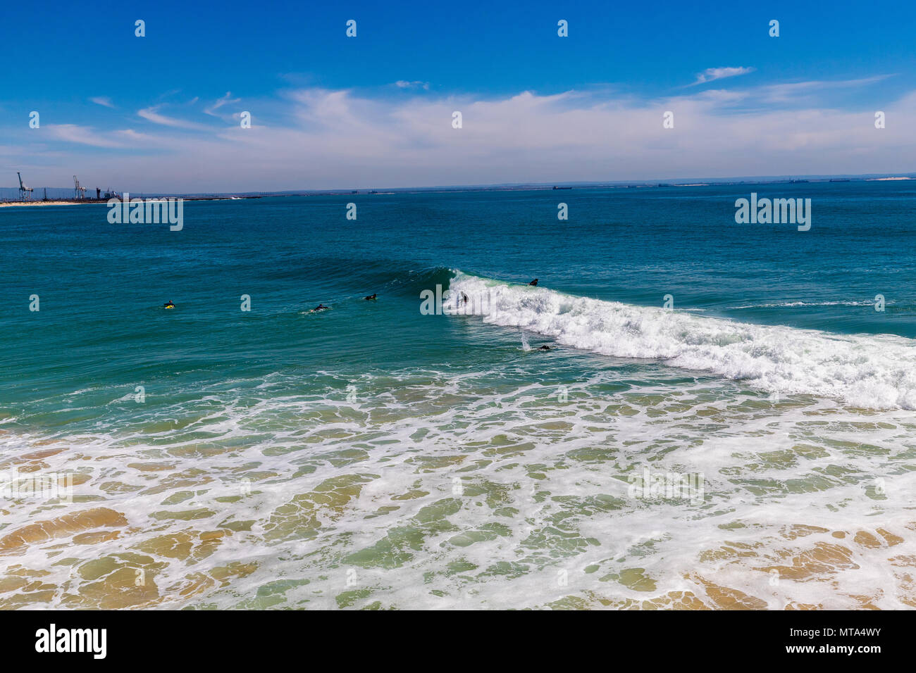 Port Elizabeth beach Stock Photo - Alamy